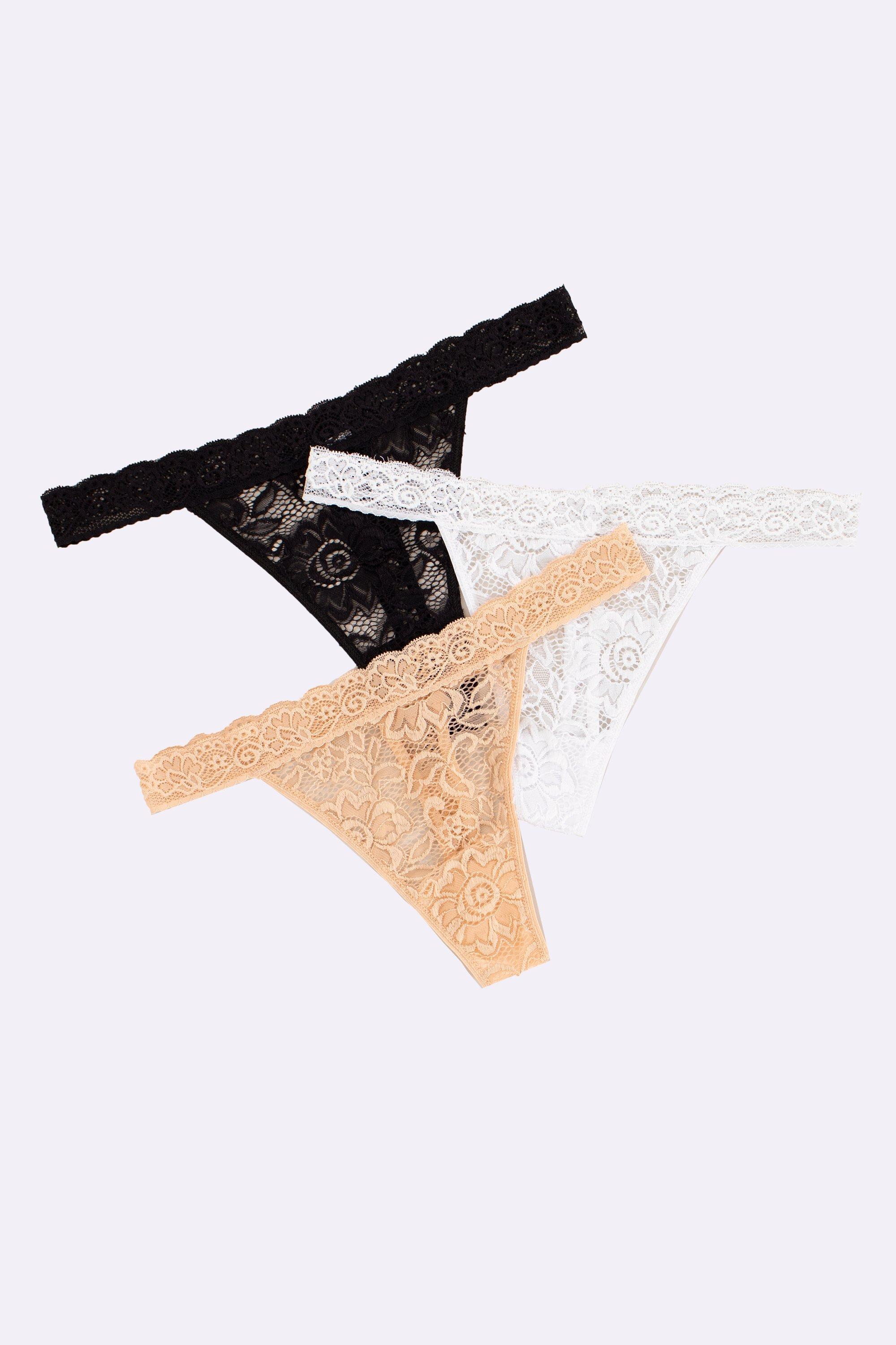 3 Pack Thong