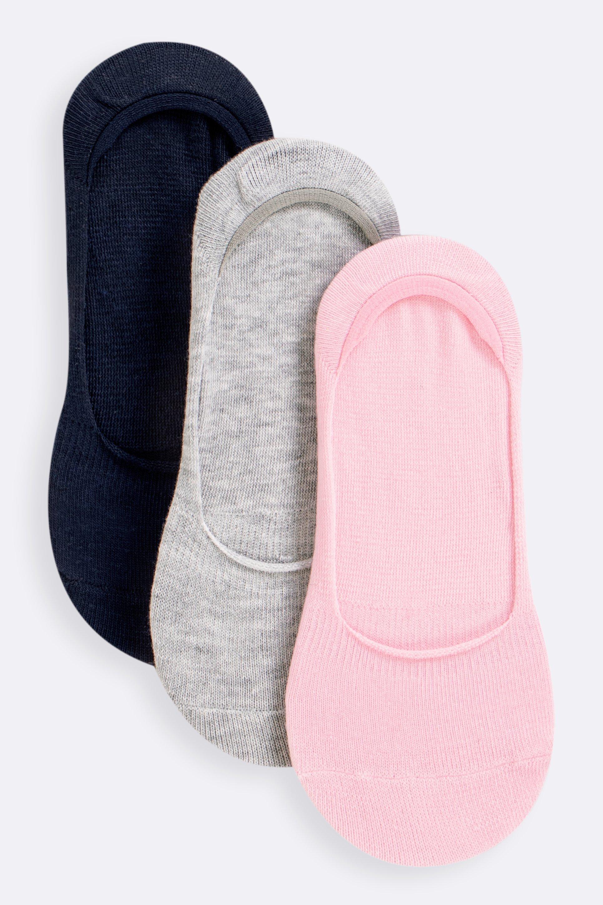 3 Pack Hidden Socks