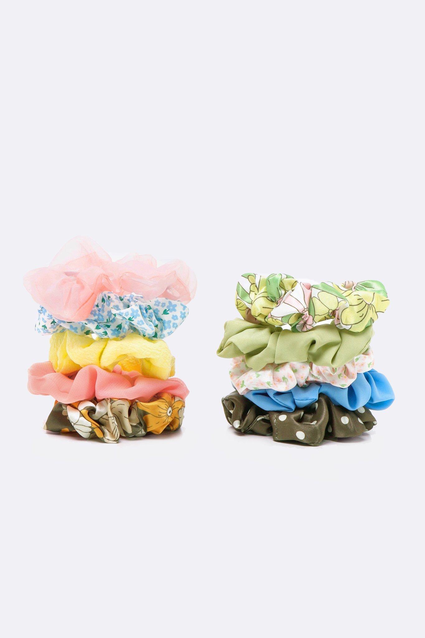 10 Pack Scrunchies