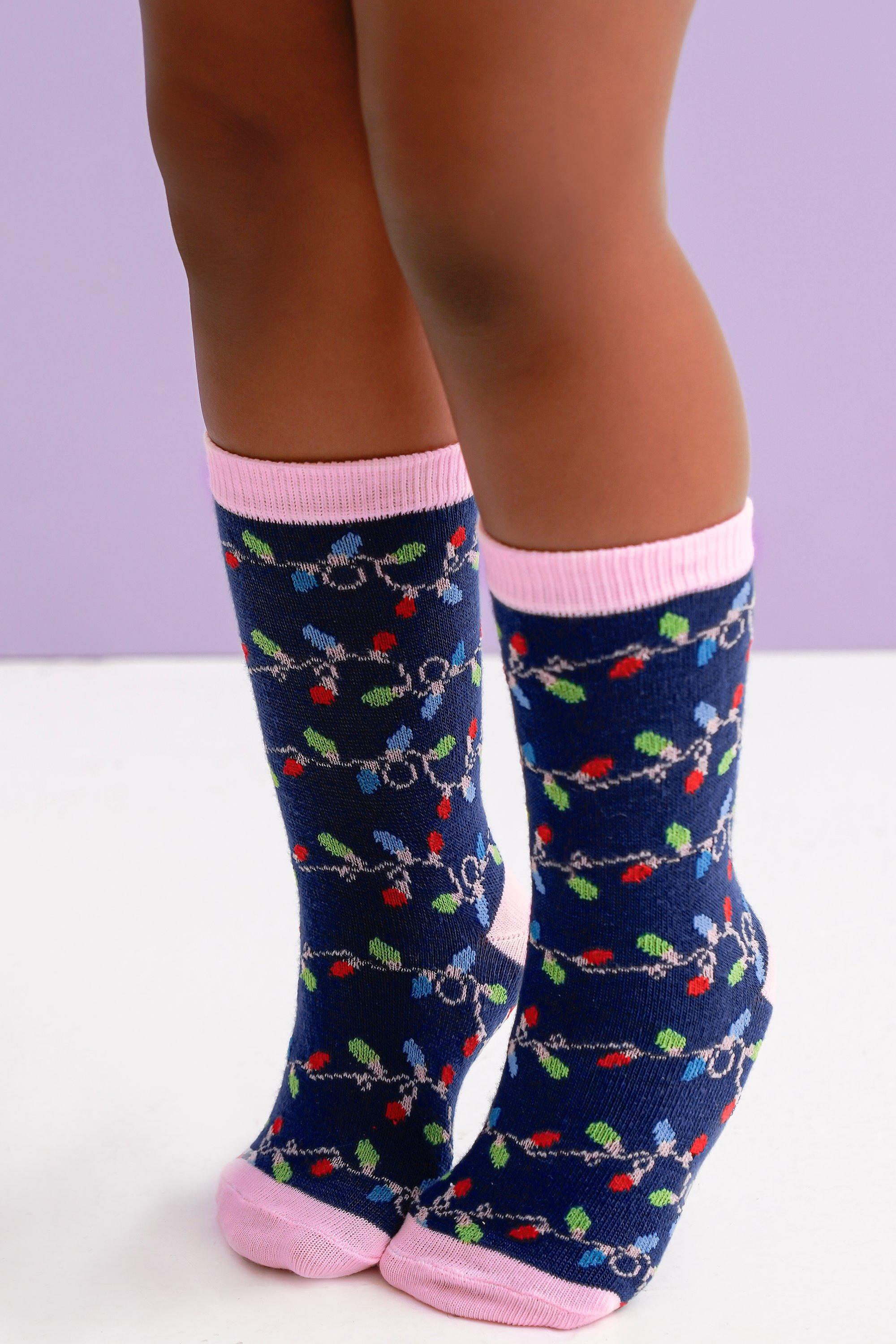 Girls Festive Socks