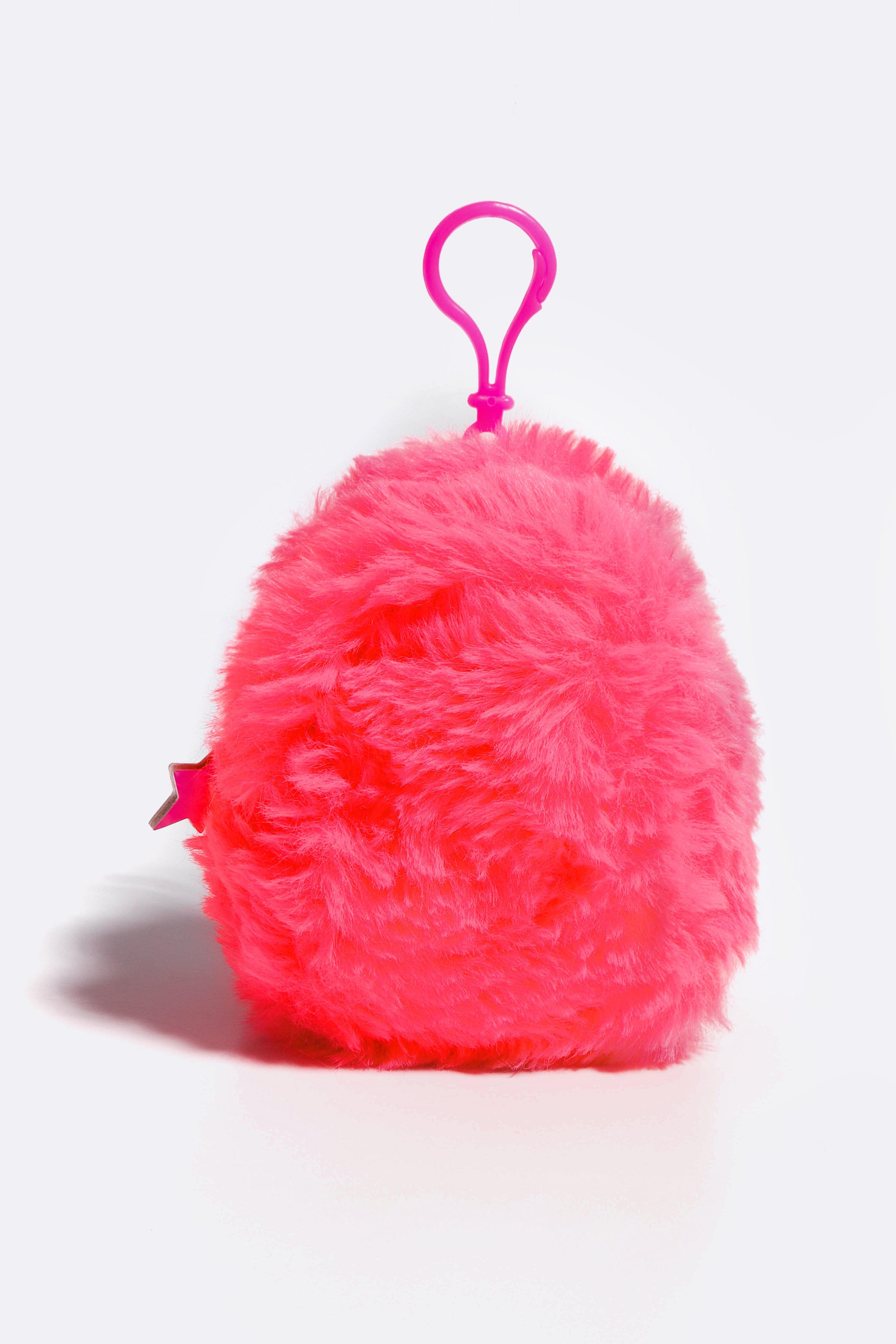 Fluffy Backpack Keyring