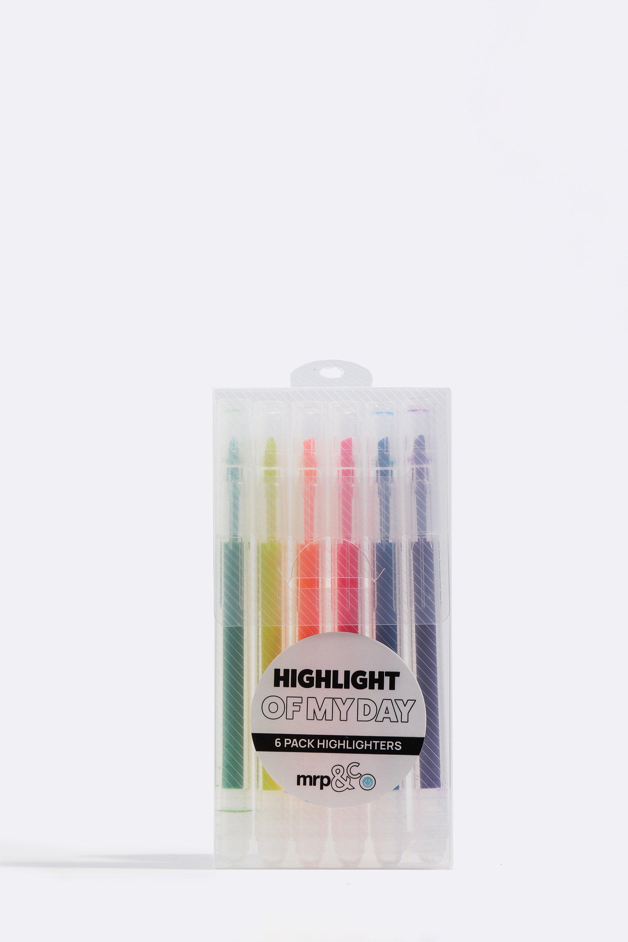 6 Pack Highlighters