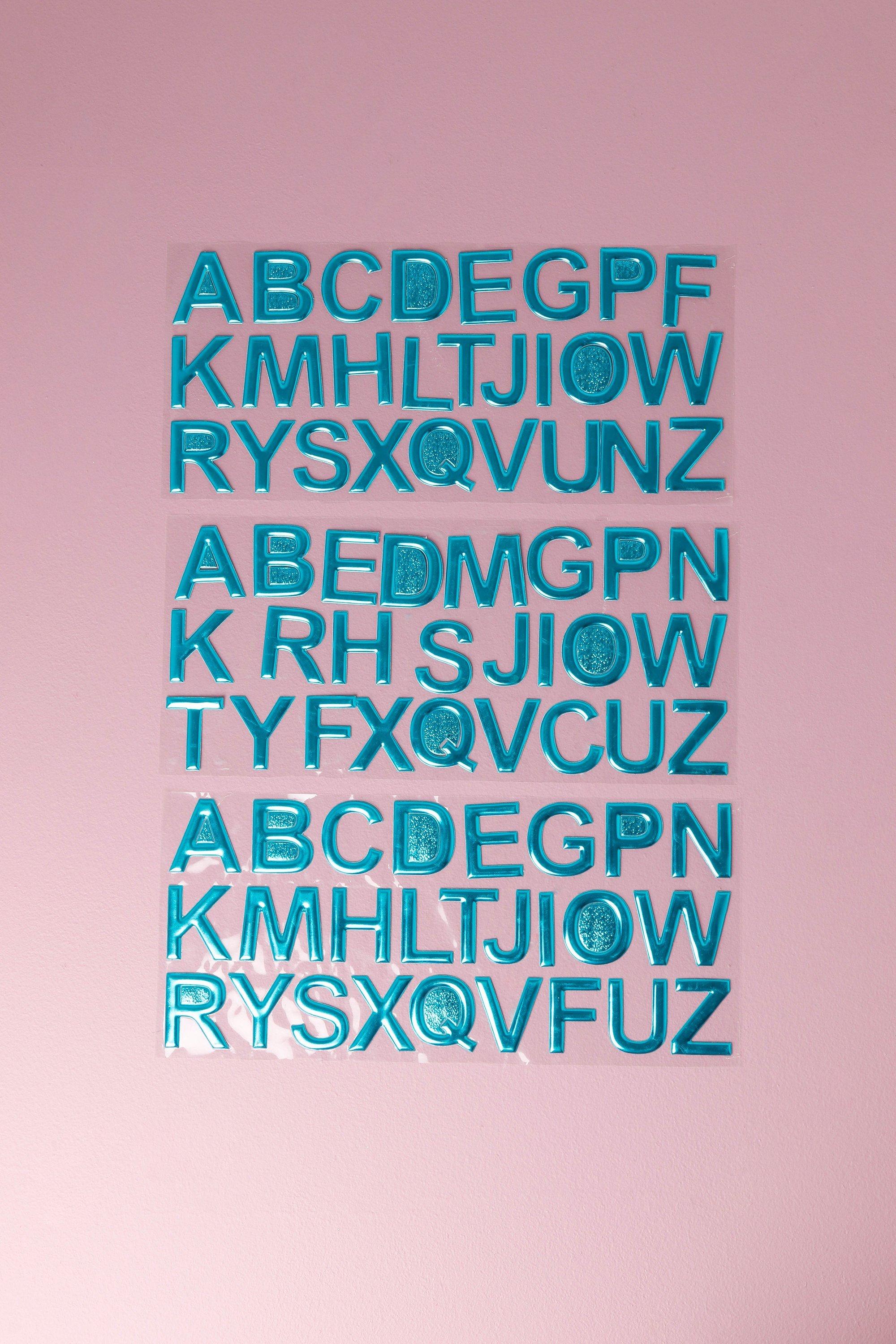 Alphabet Sticker Pack