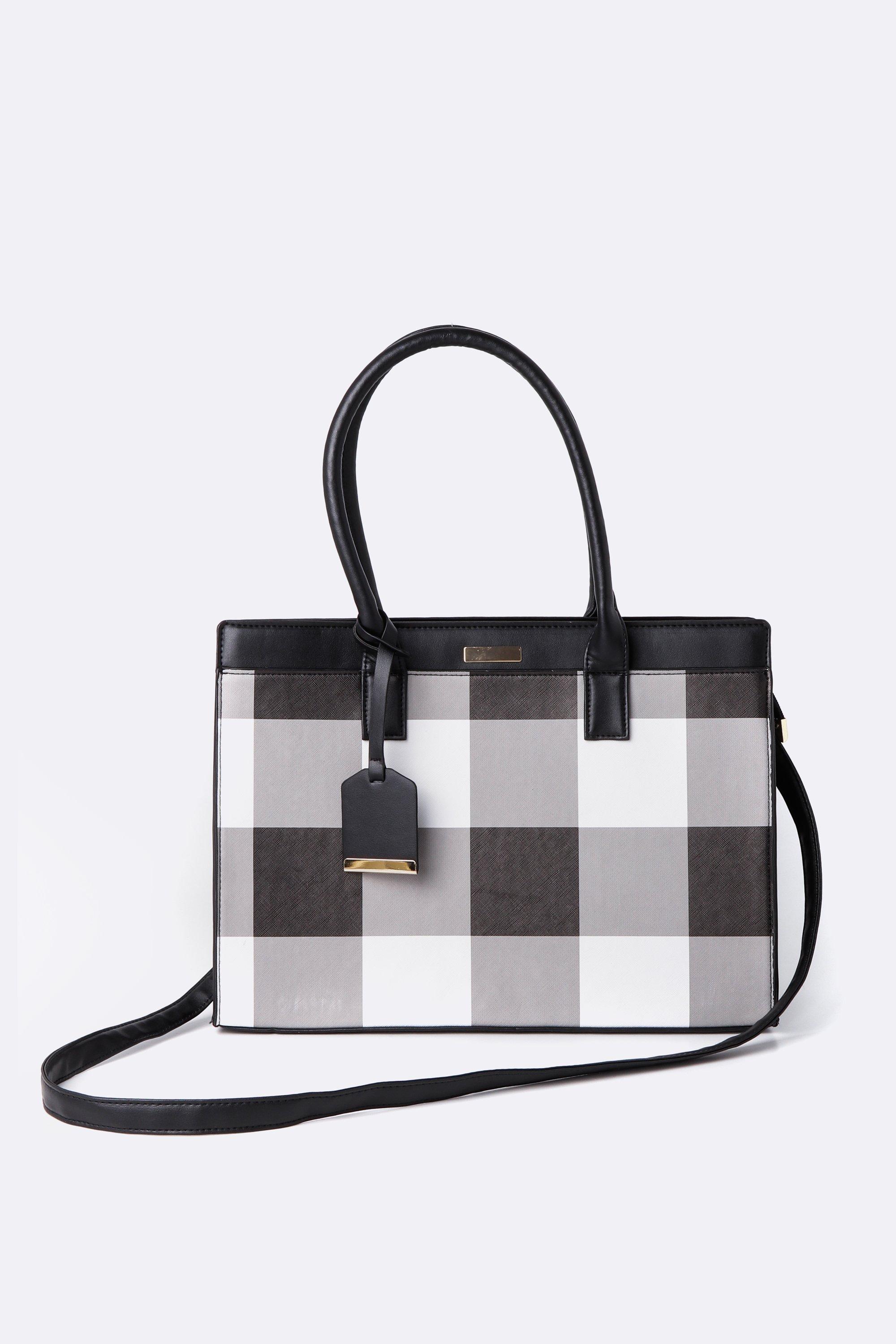 Check Tote Bag