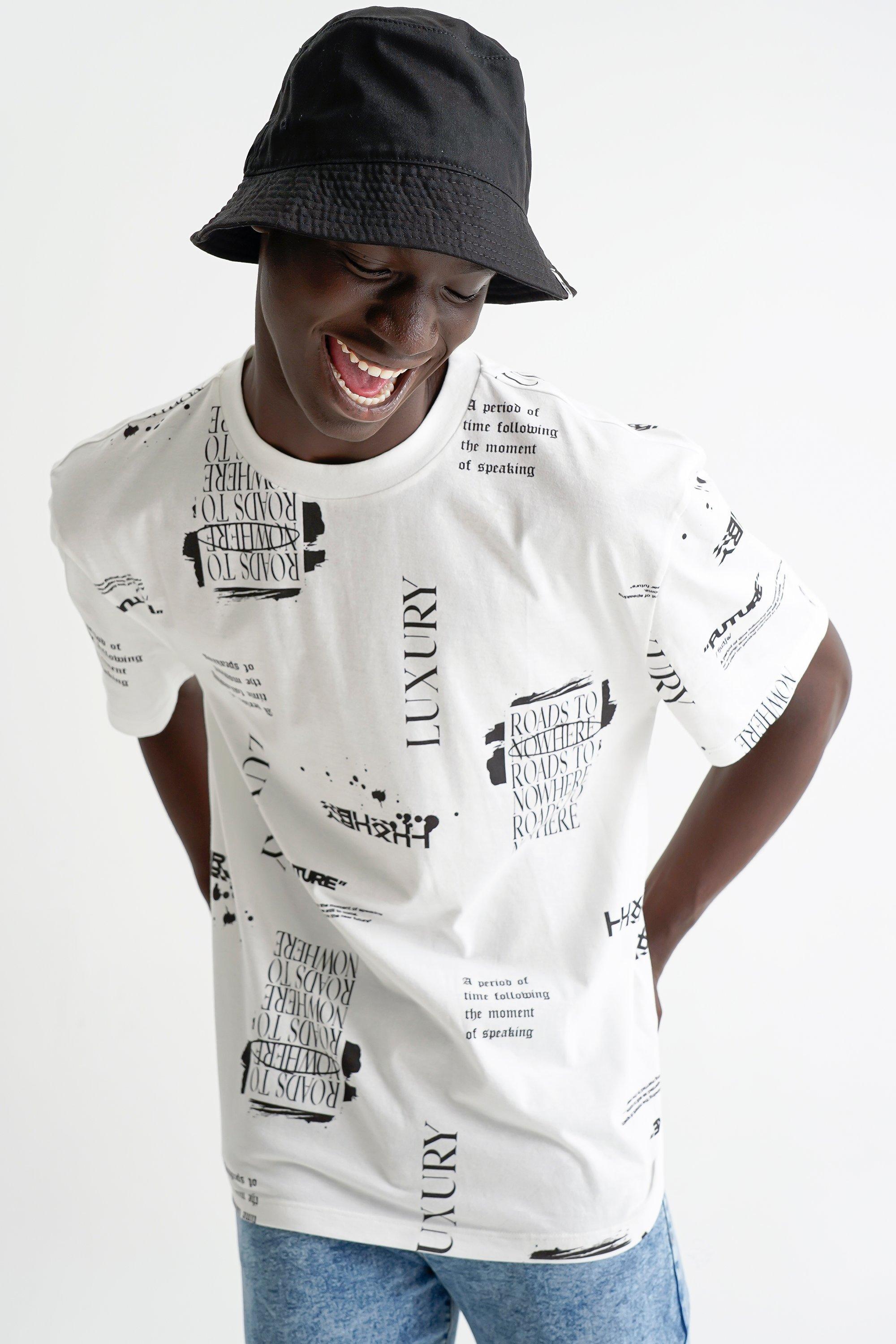 Graffiti Oversized T Shirt