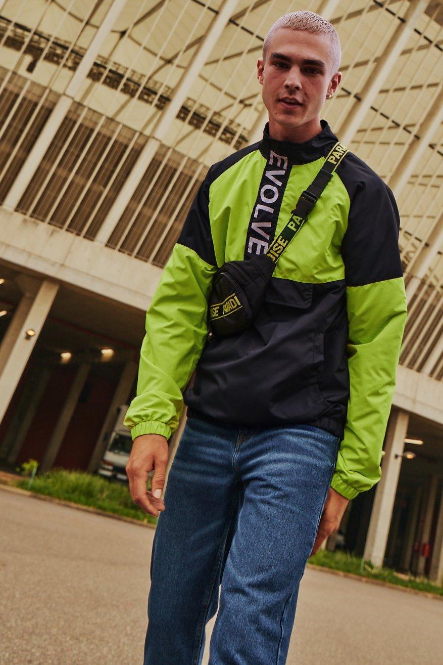Colour Block Windbreaker