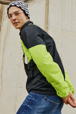 Colour Block Windbreaker