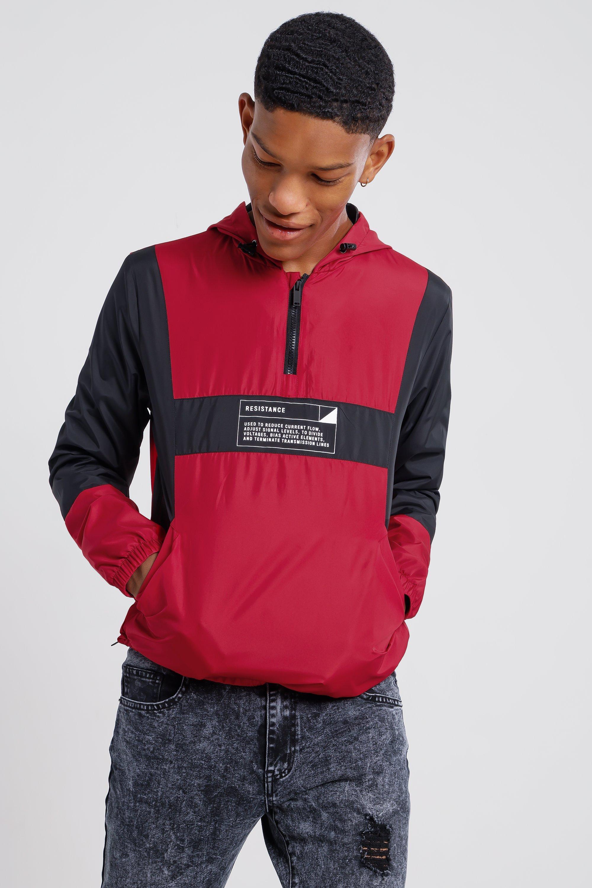 Colour Block Windbreaker