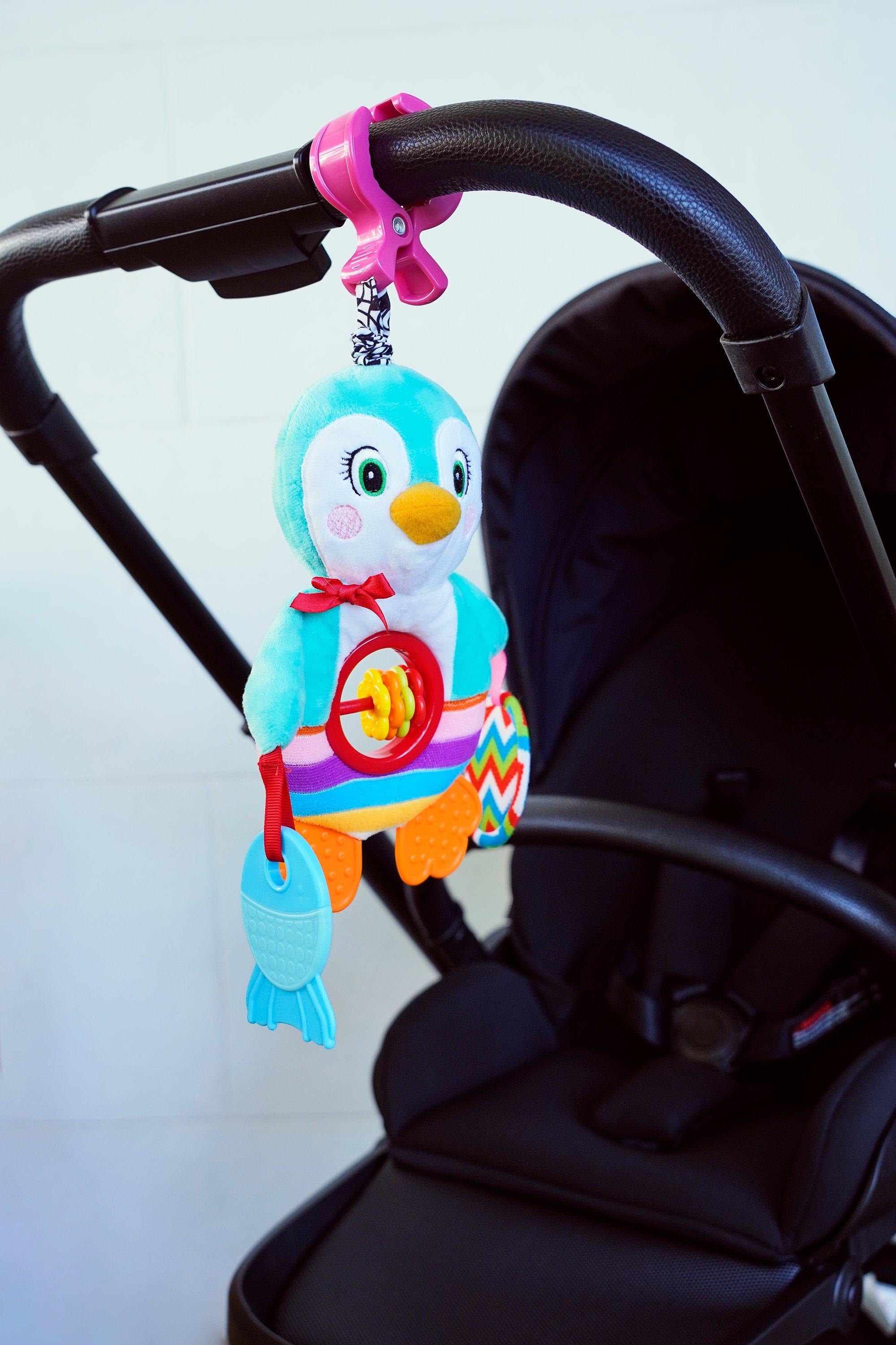 Penguin Pull And Shake Clip