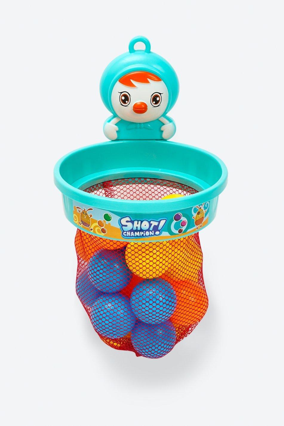 Bath Chicken And Basket Ball Set