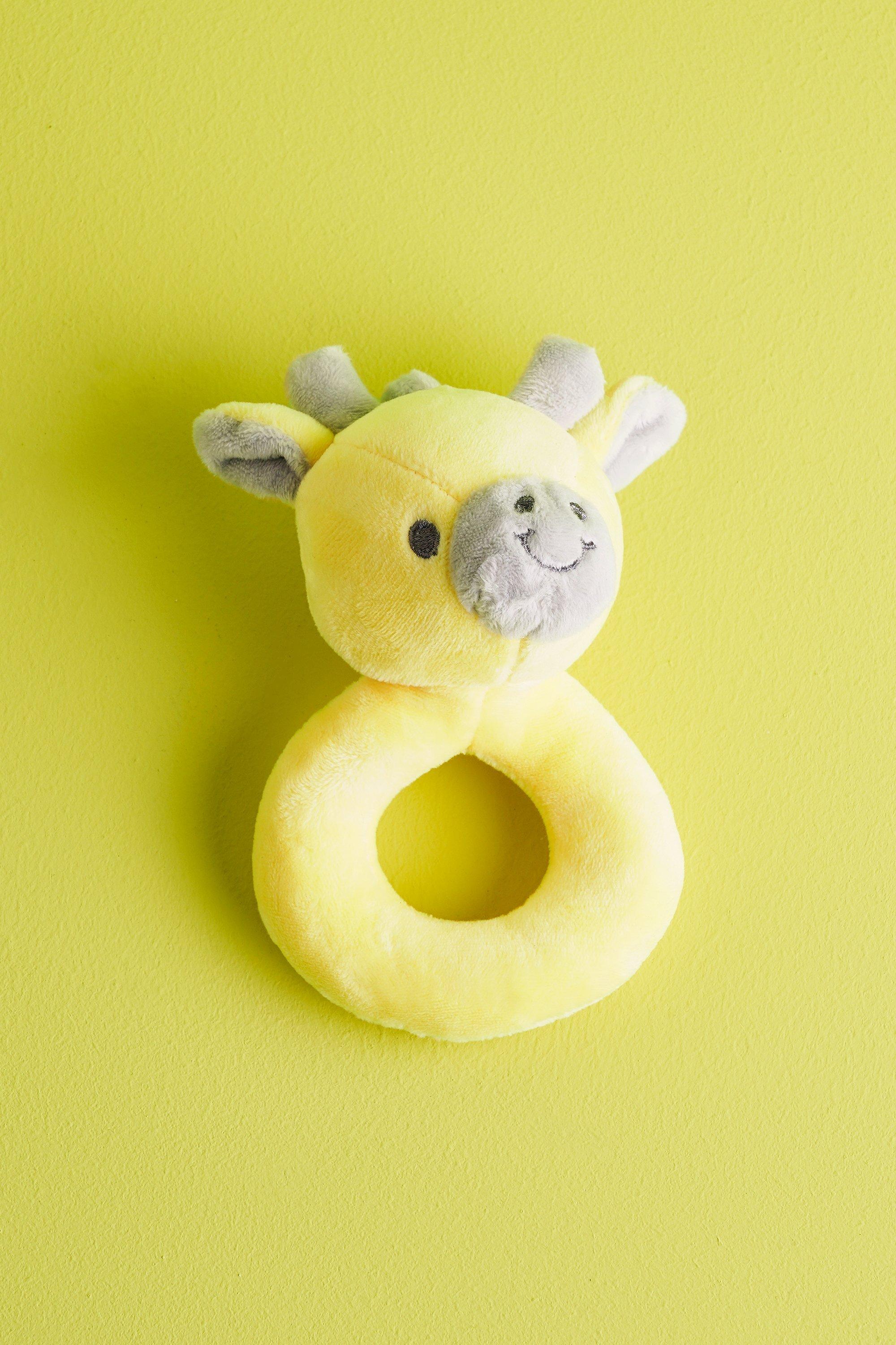 Soft Round Girrafe Rattle