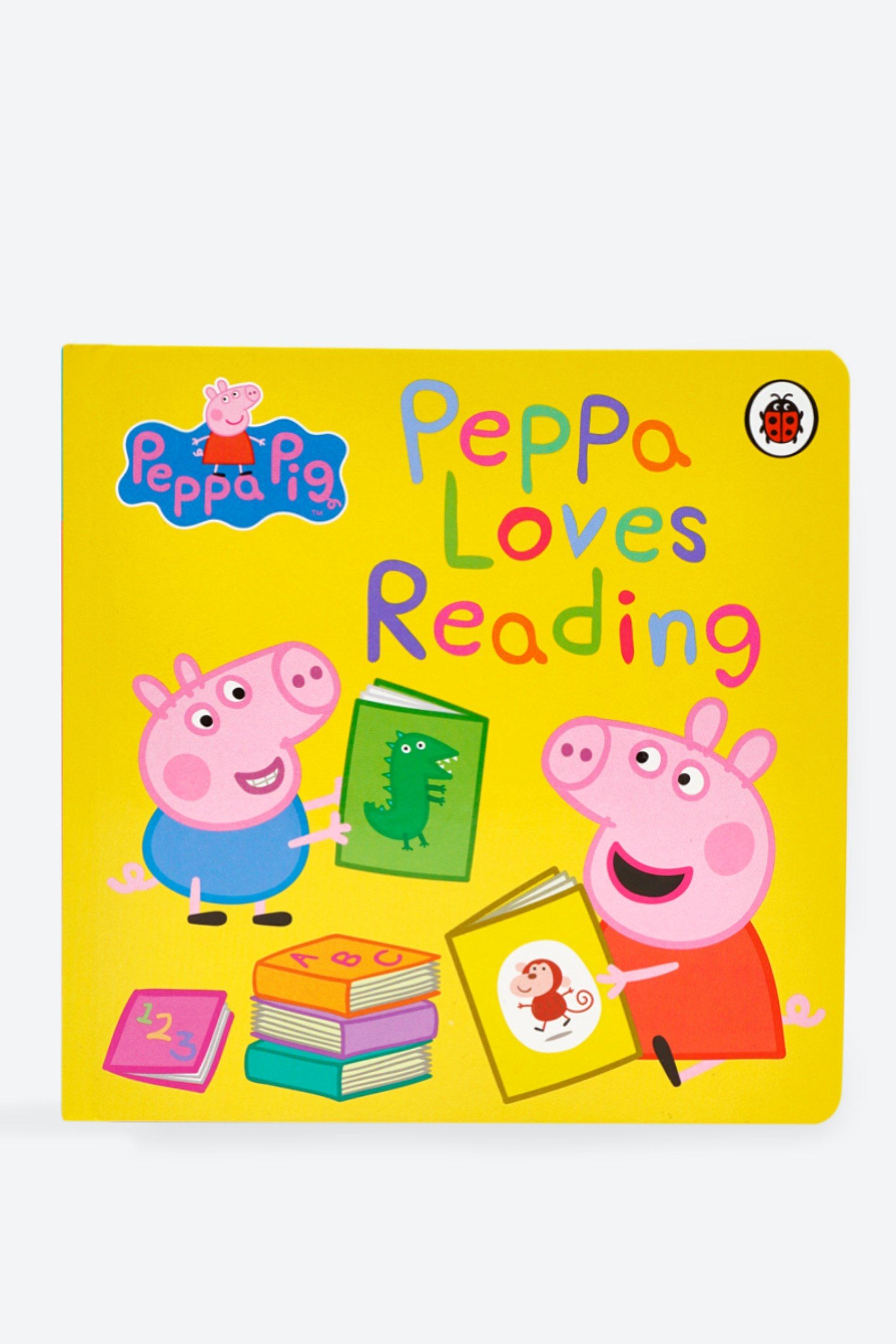 Peppa Pig Loves Reading Board Book