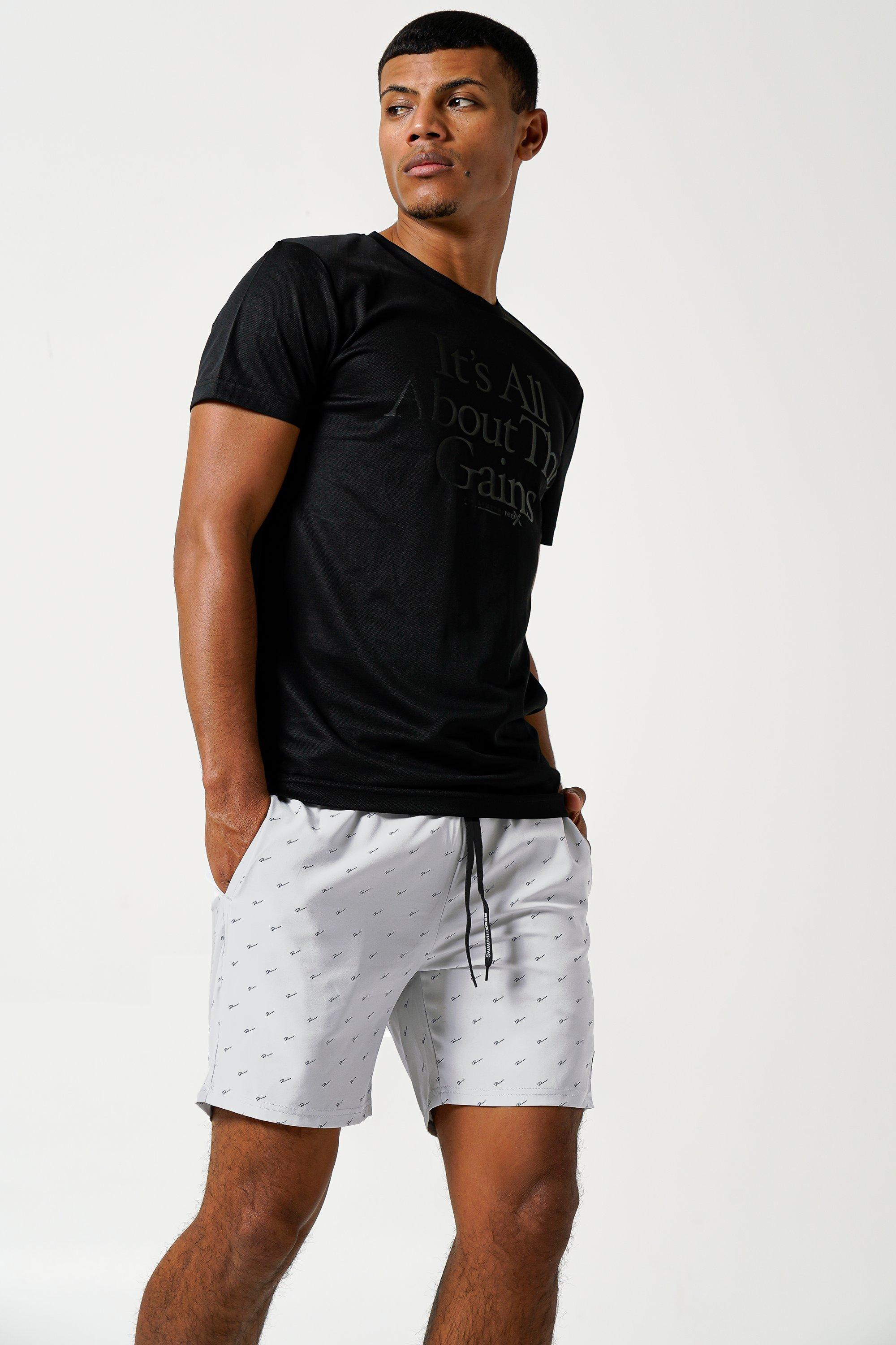 Printed Active Shorts