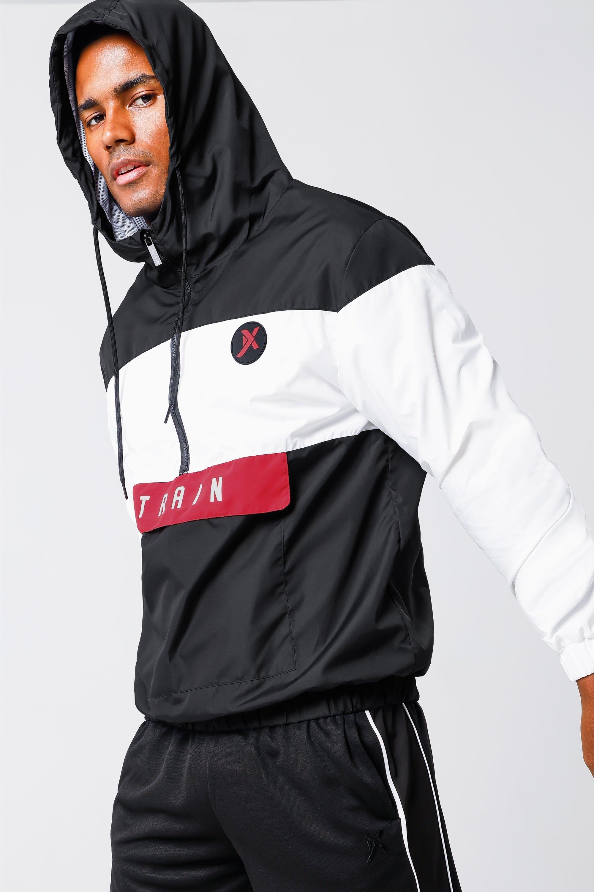 Colour Block Windbreaker