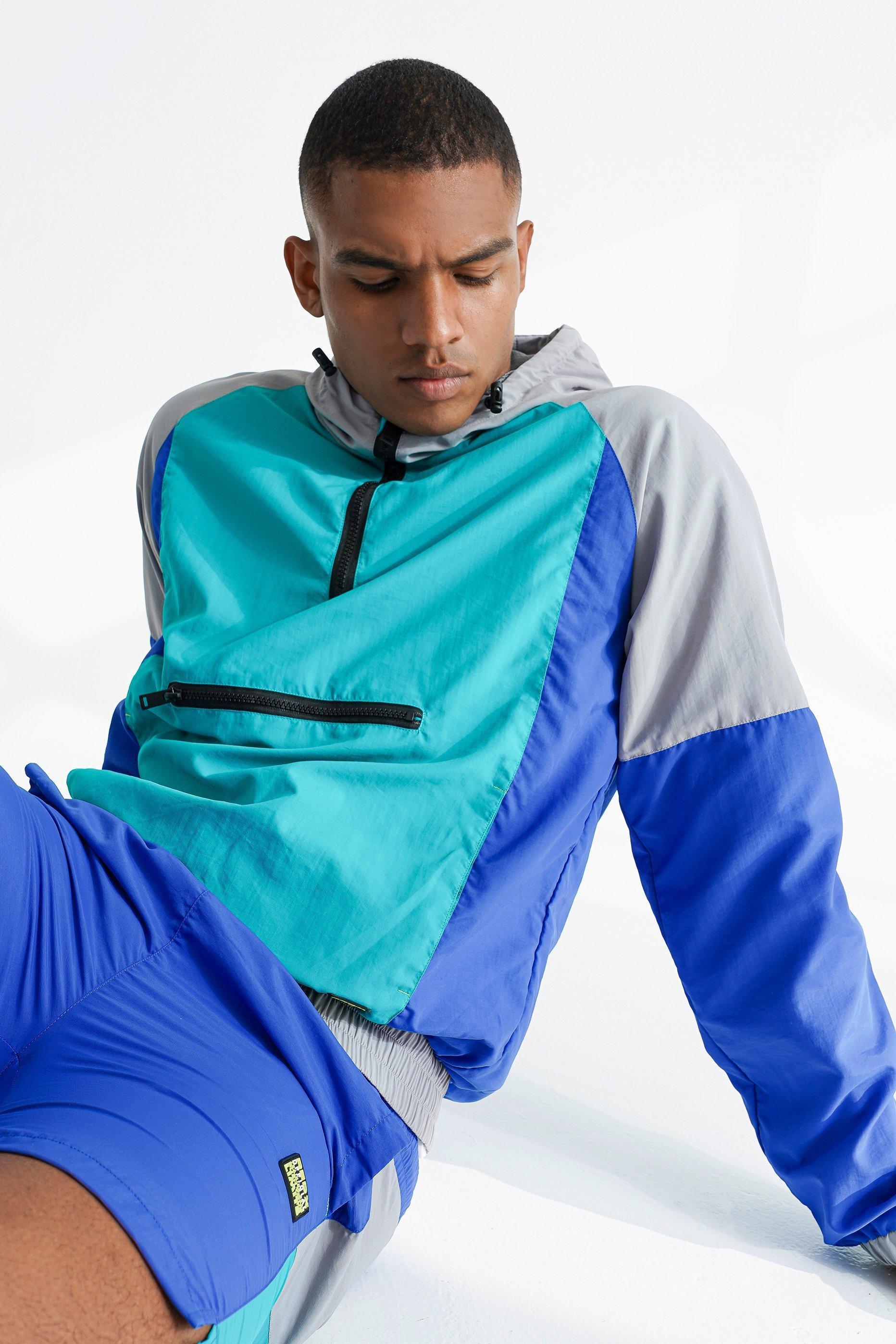 Colour Block Windbreaker