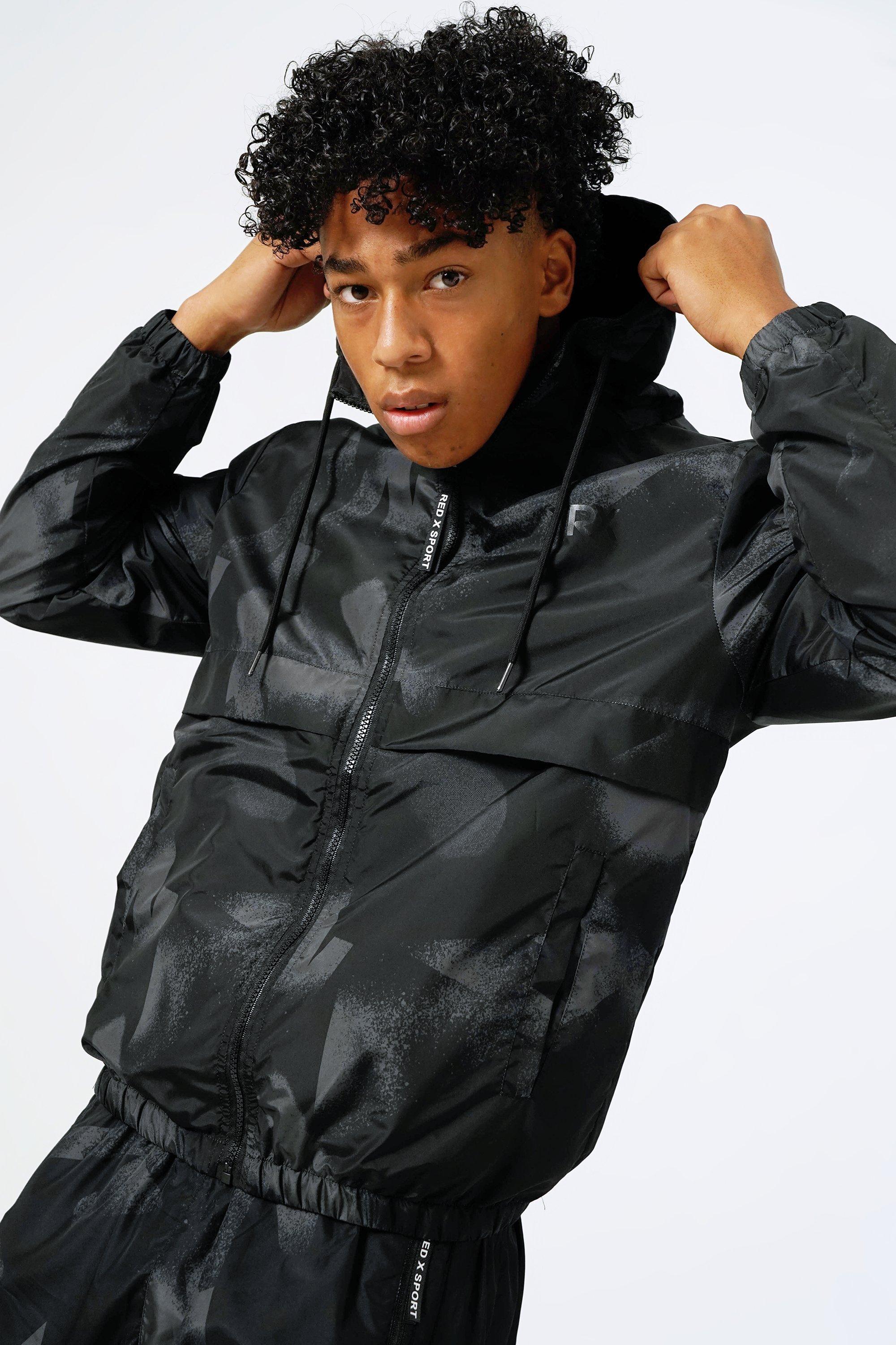 Printed Windbreaker