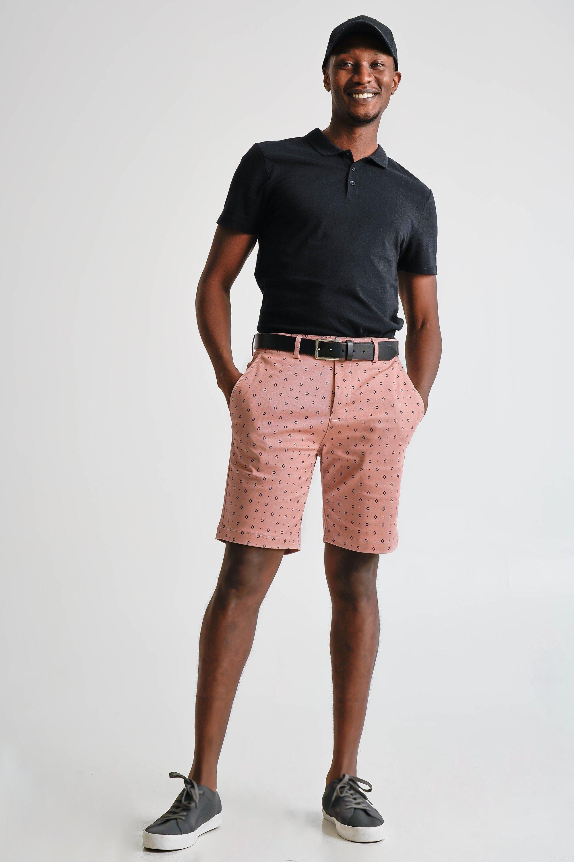 Printed Chino Shorts