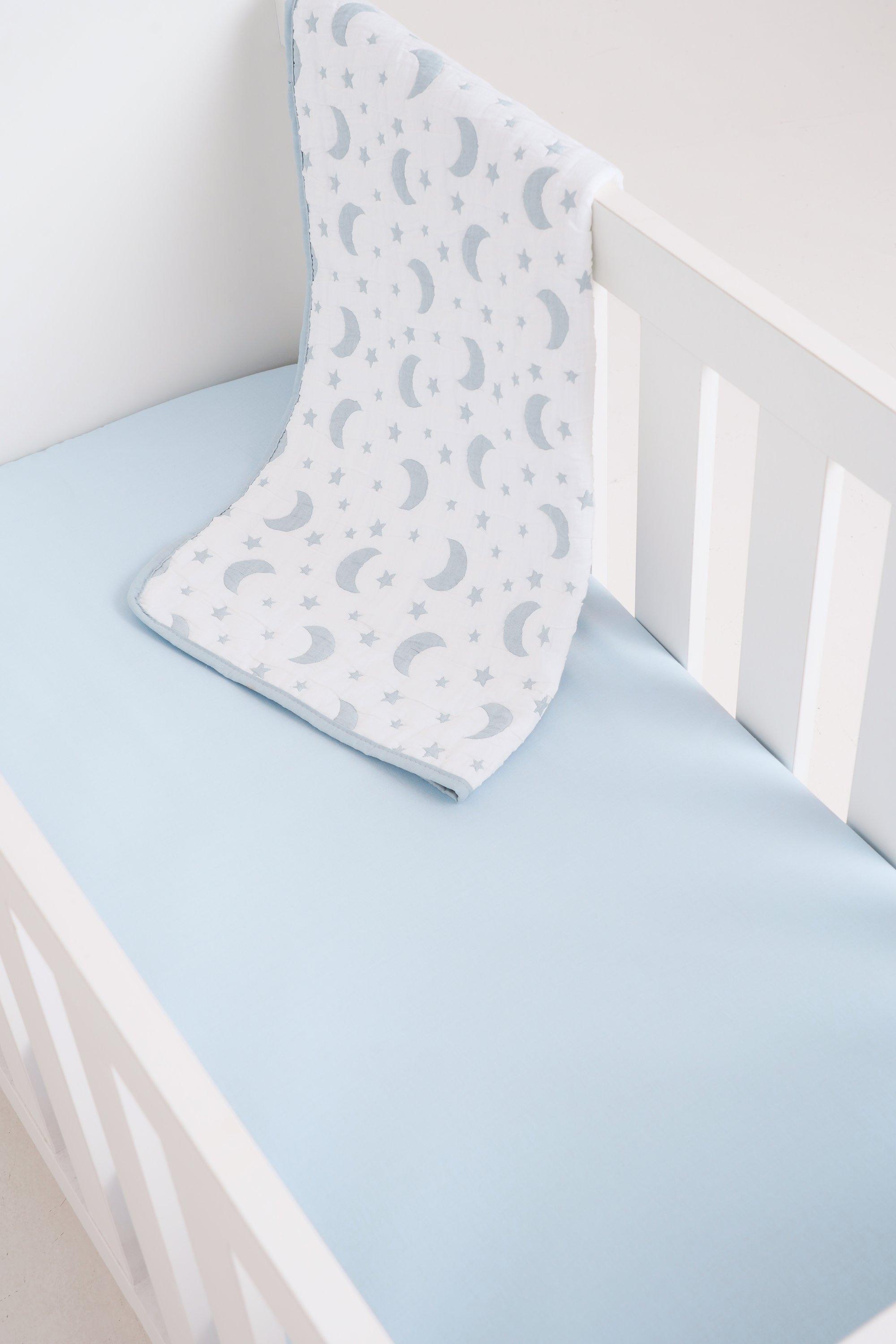 Mrp Baby Large Camp Cot Fitted Sheet 100% Cotton