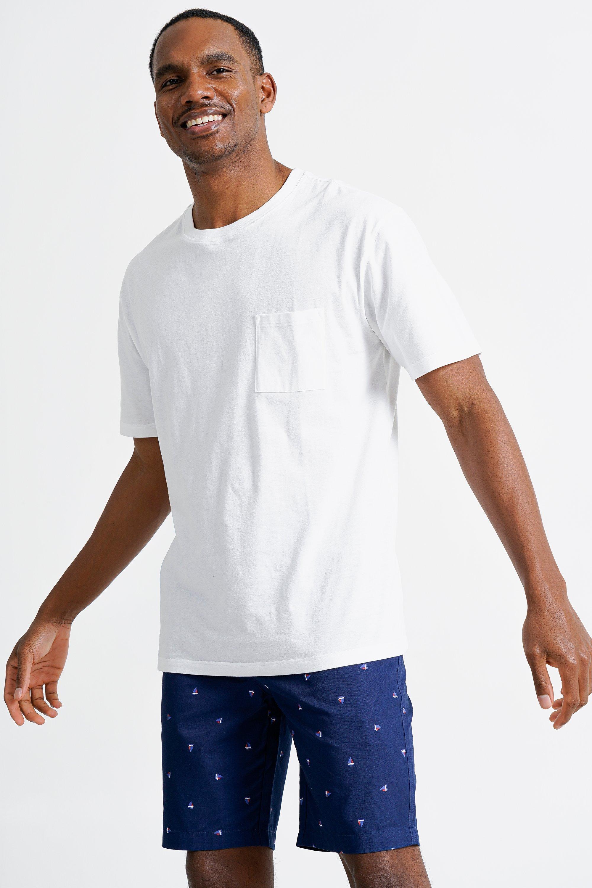 Printed Chino Shorts