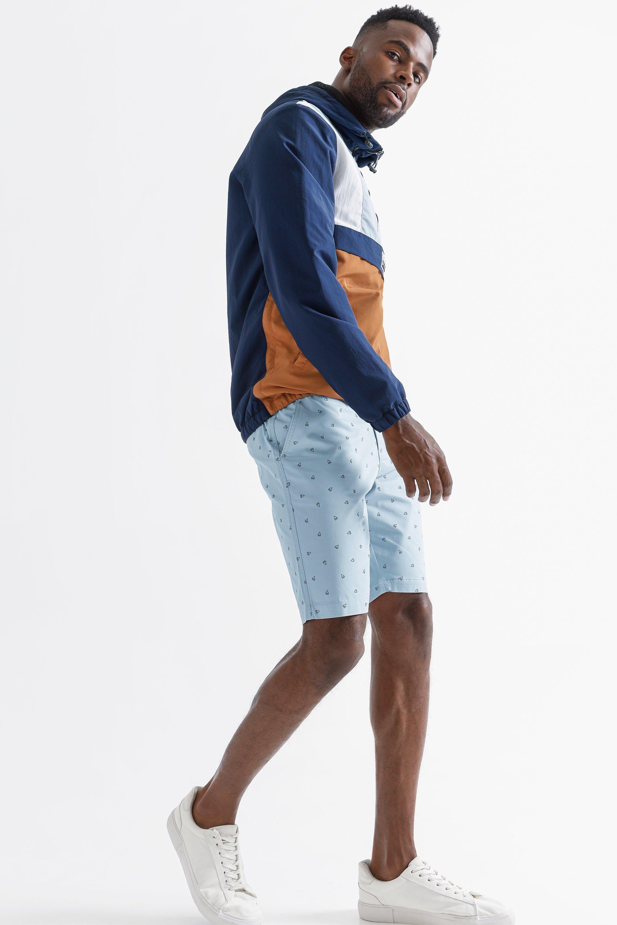 Printed Chino Shorts