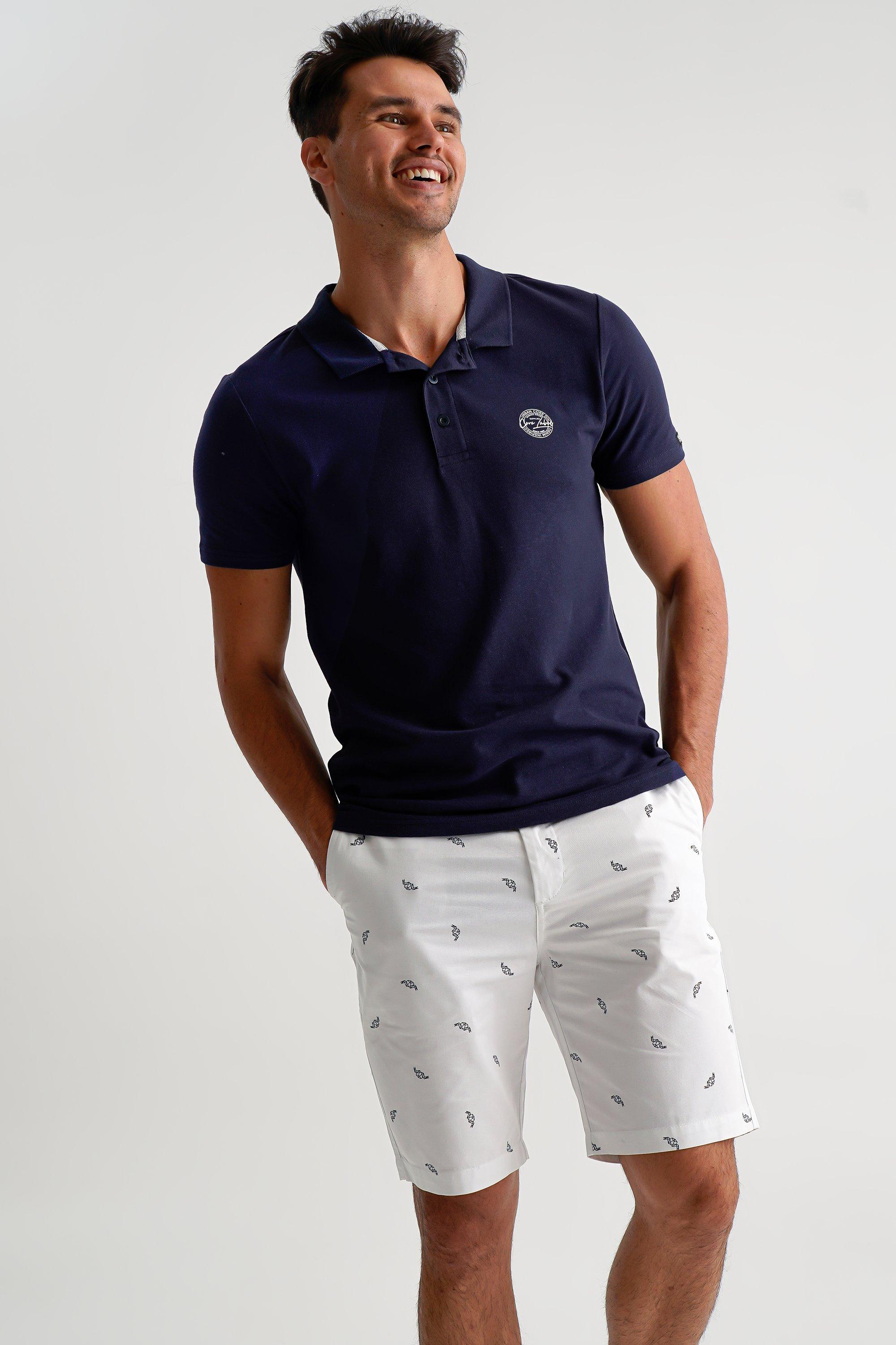Printed Chino Shorts