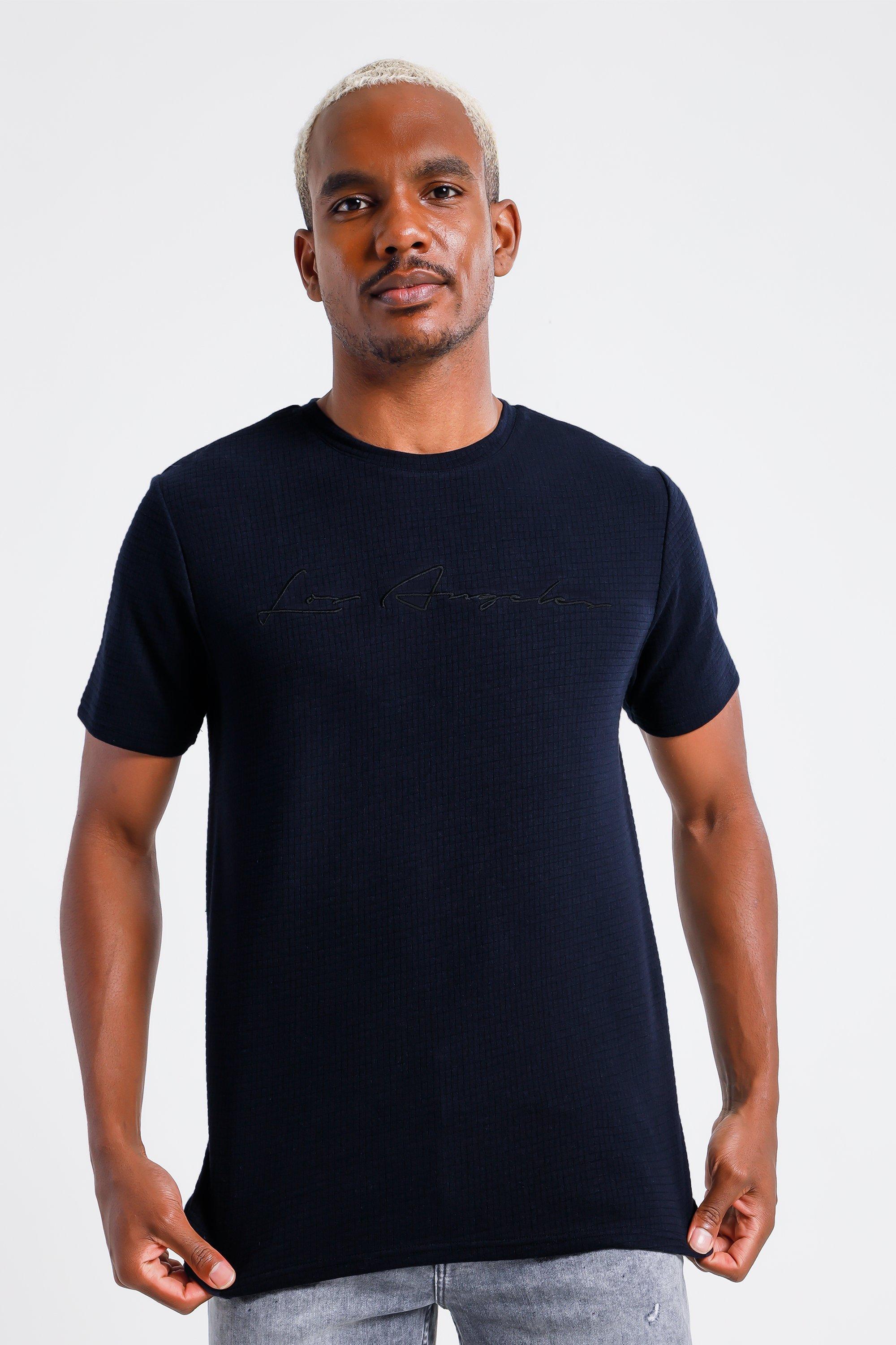 Embossed T-shirt