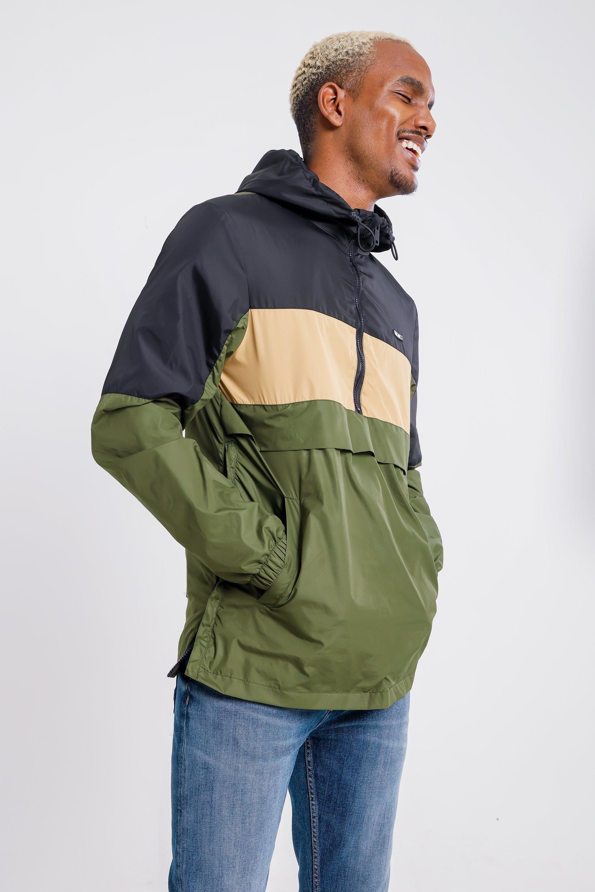 Colour Block Windbreaker