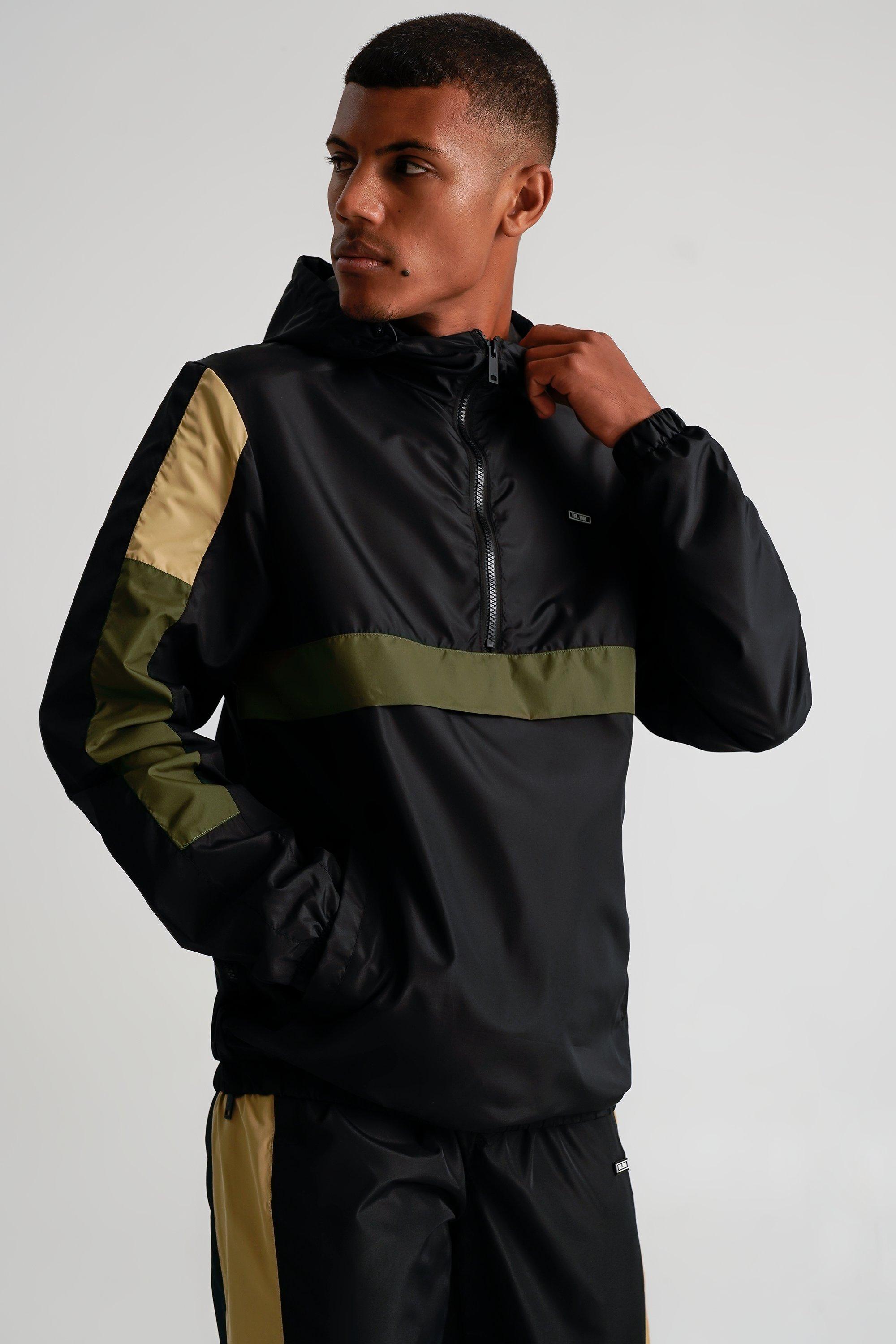 Colour Block Windbreaker
