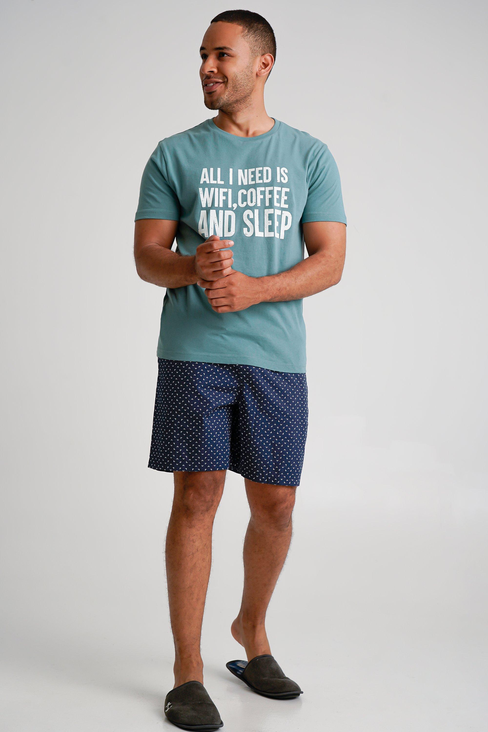 Printed Sleep Shorts