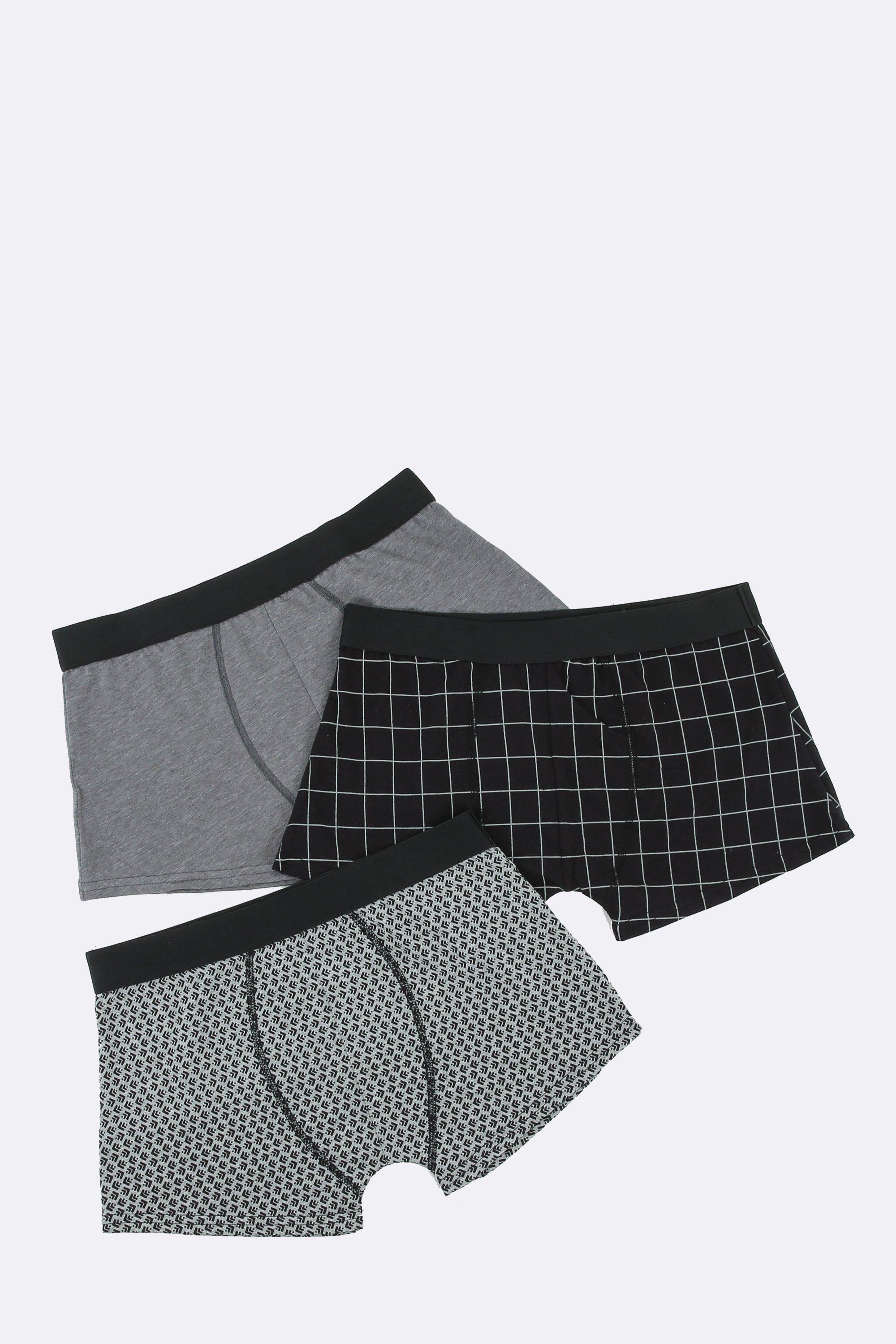 3 Pack Hipster Trunks
