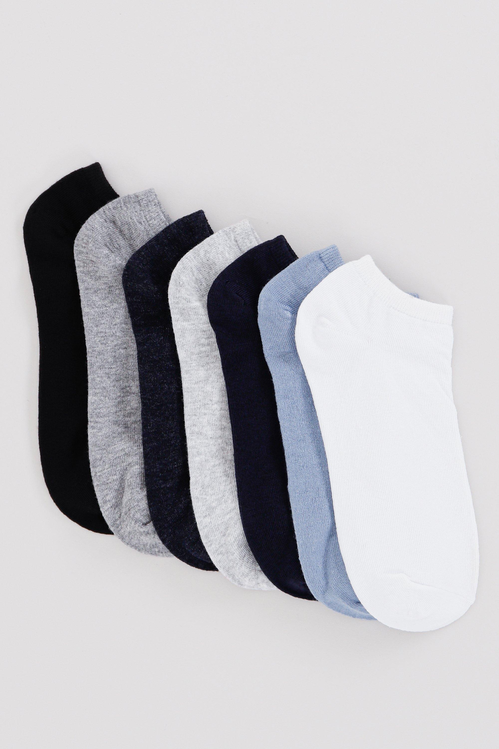 7 Pack Hidden Socks