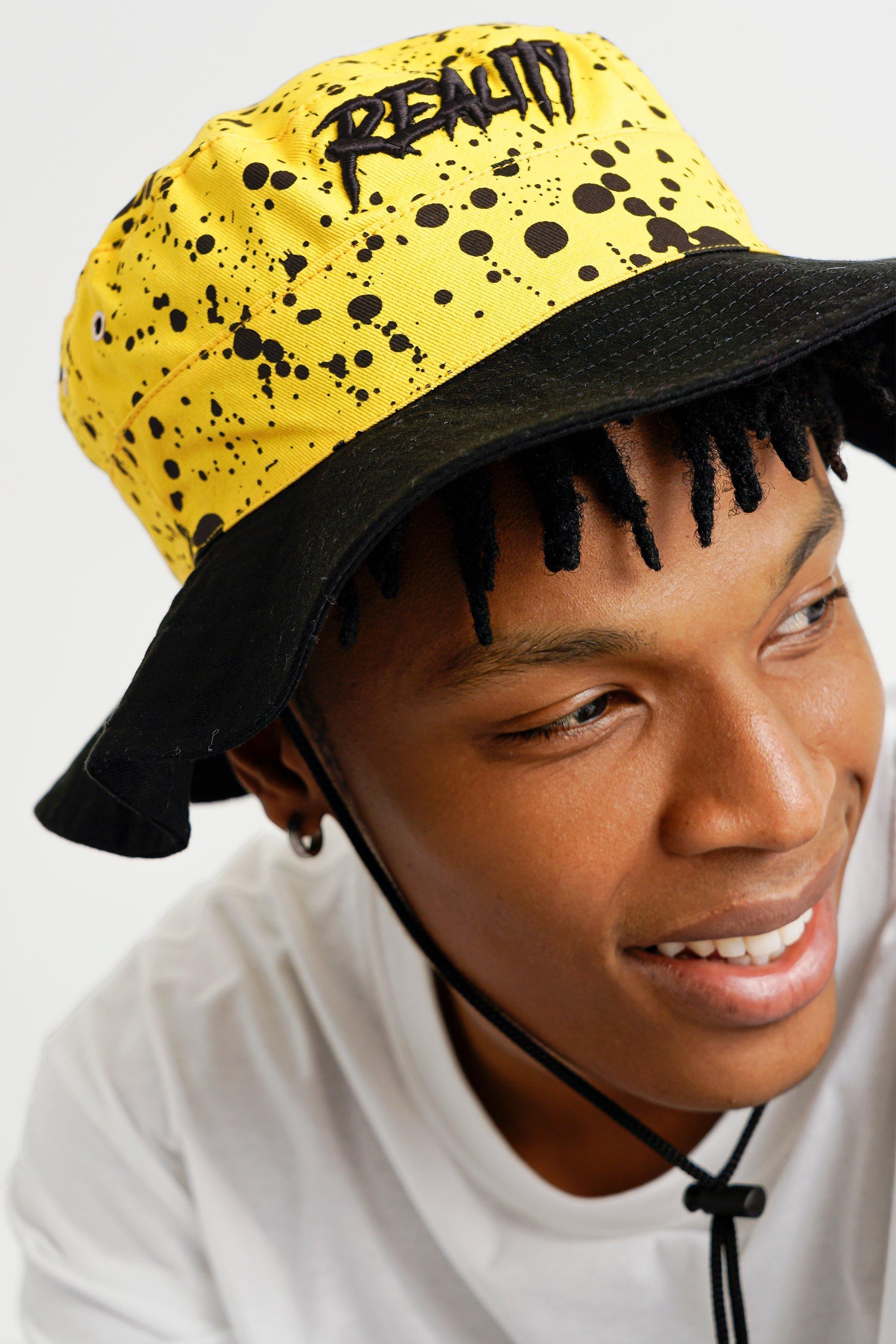 Statement Printed Floppy Bucket Hat