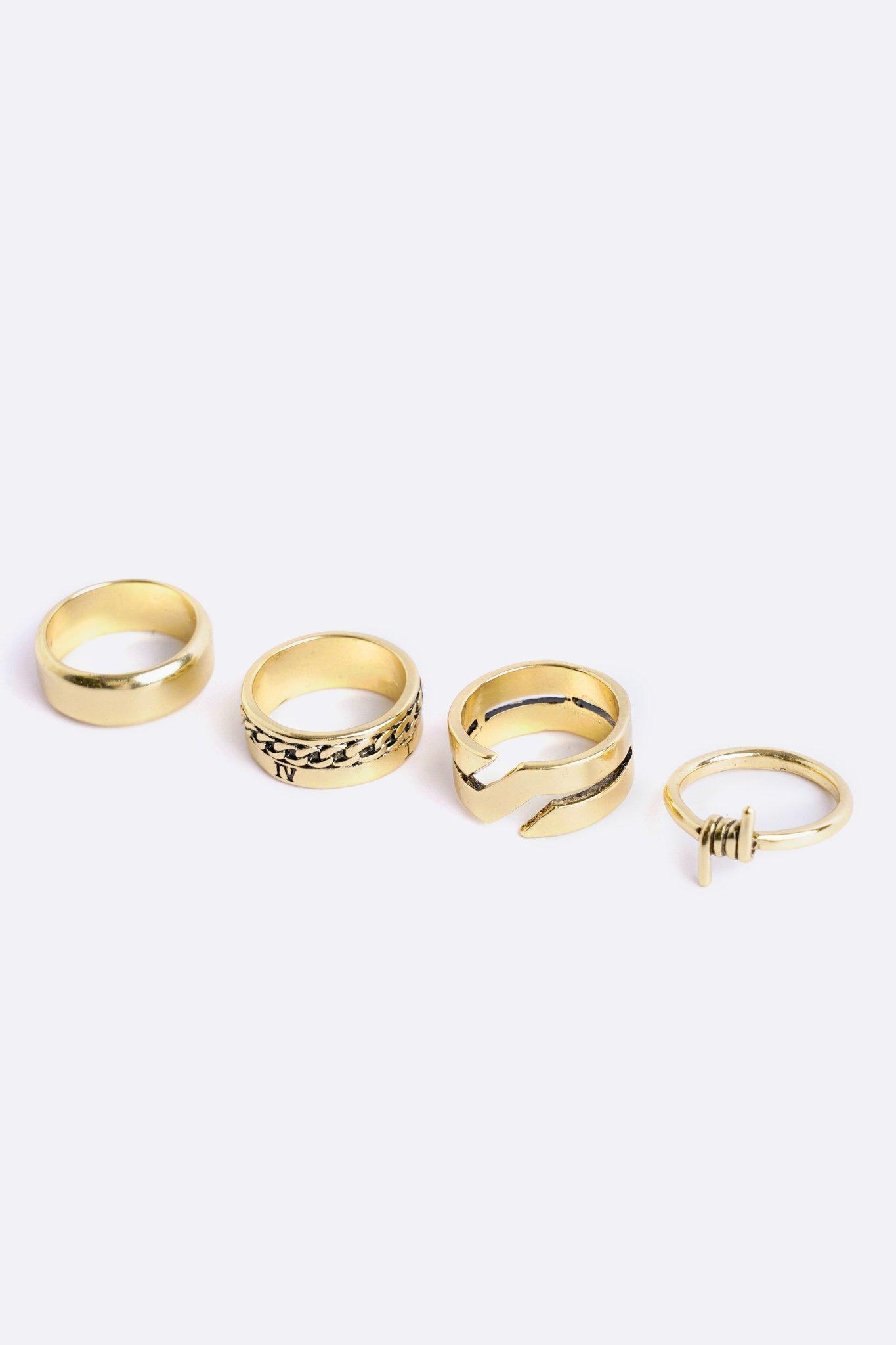 4 Pack Rings
