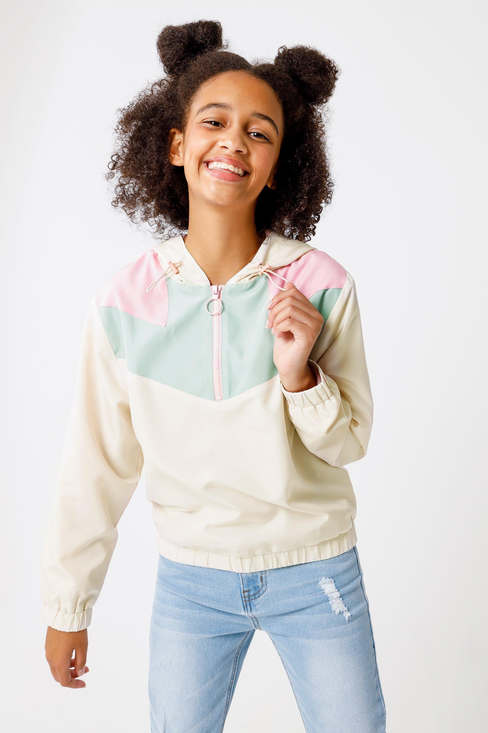 Colour Block Windbreaker