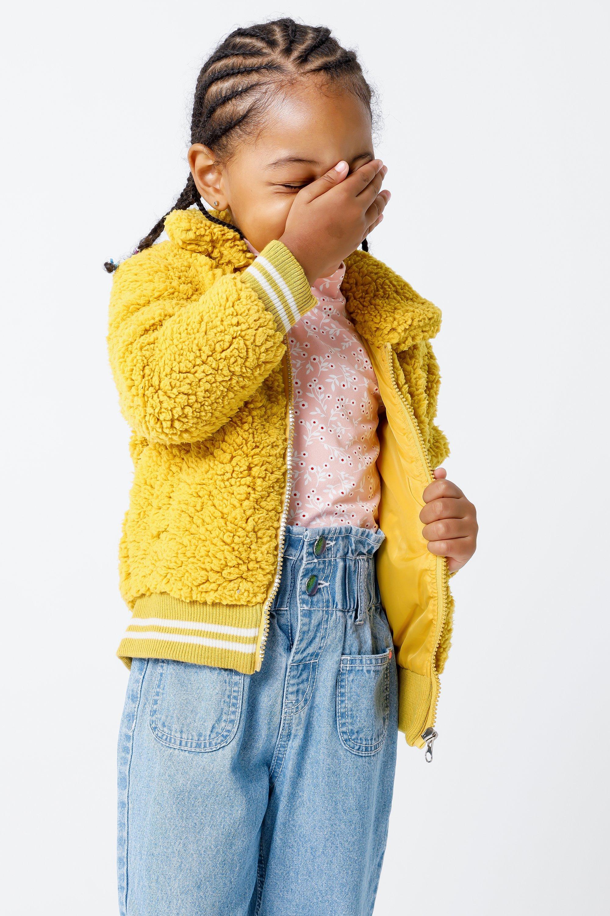 Fluffy Bomber Jacket