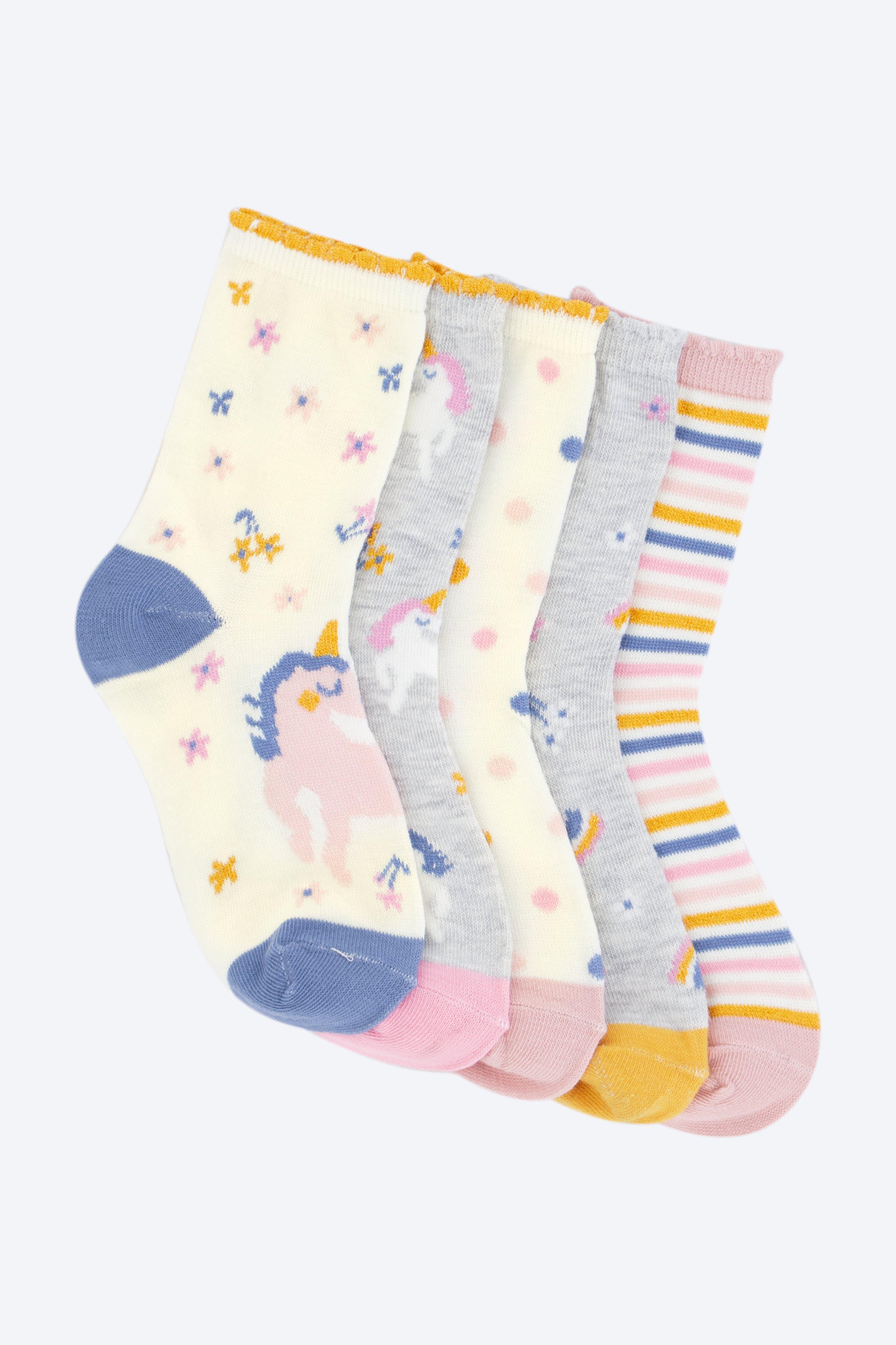 5 Pack Socks