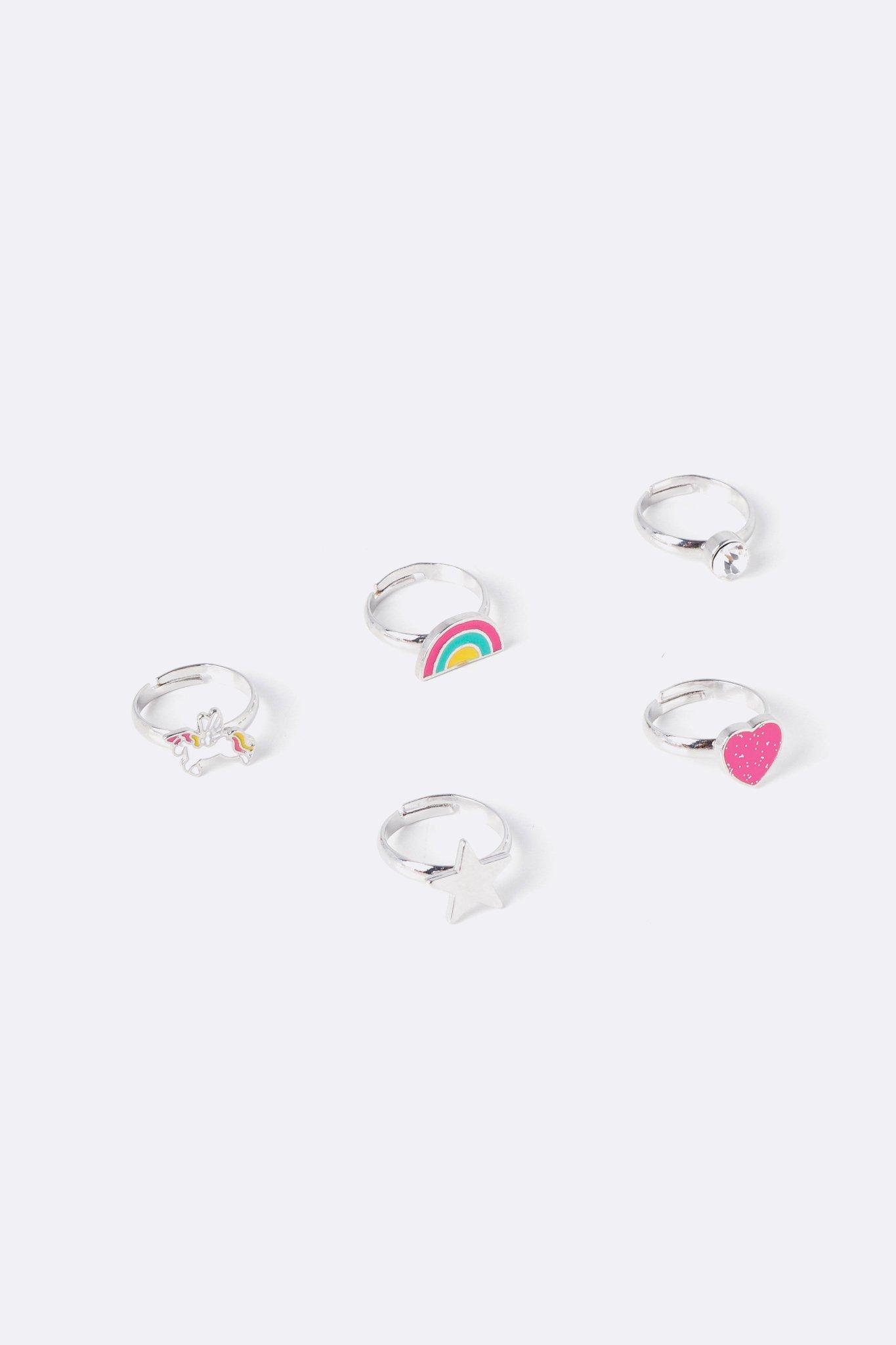 5 Pack Ring Set