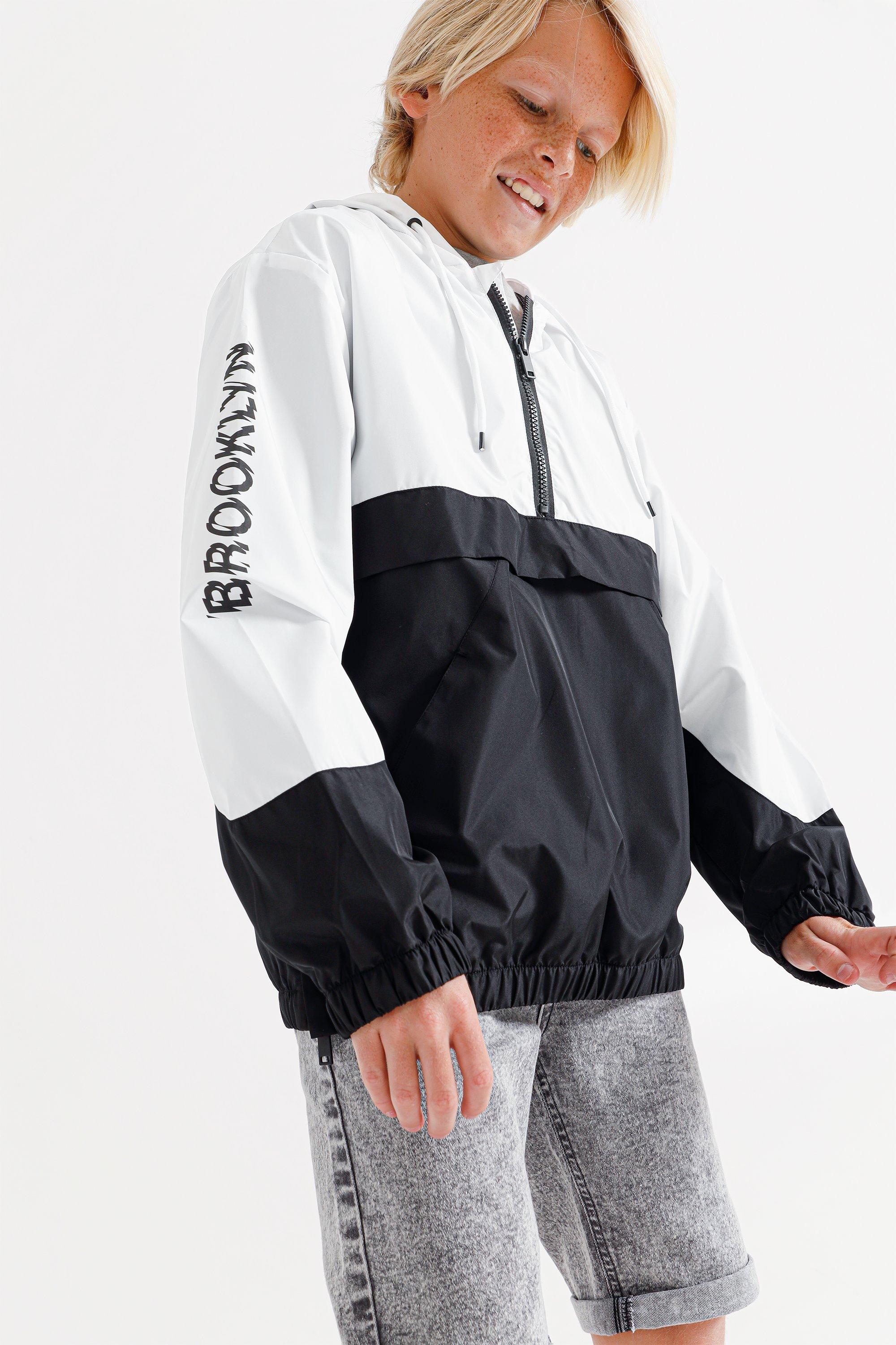 Colour Block Windbreaker