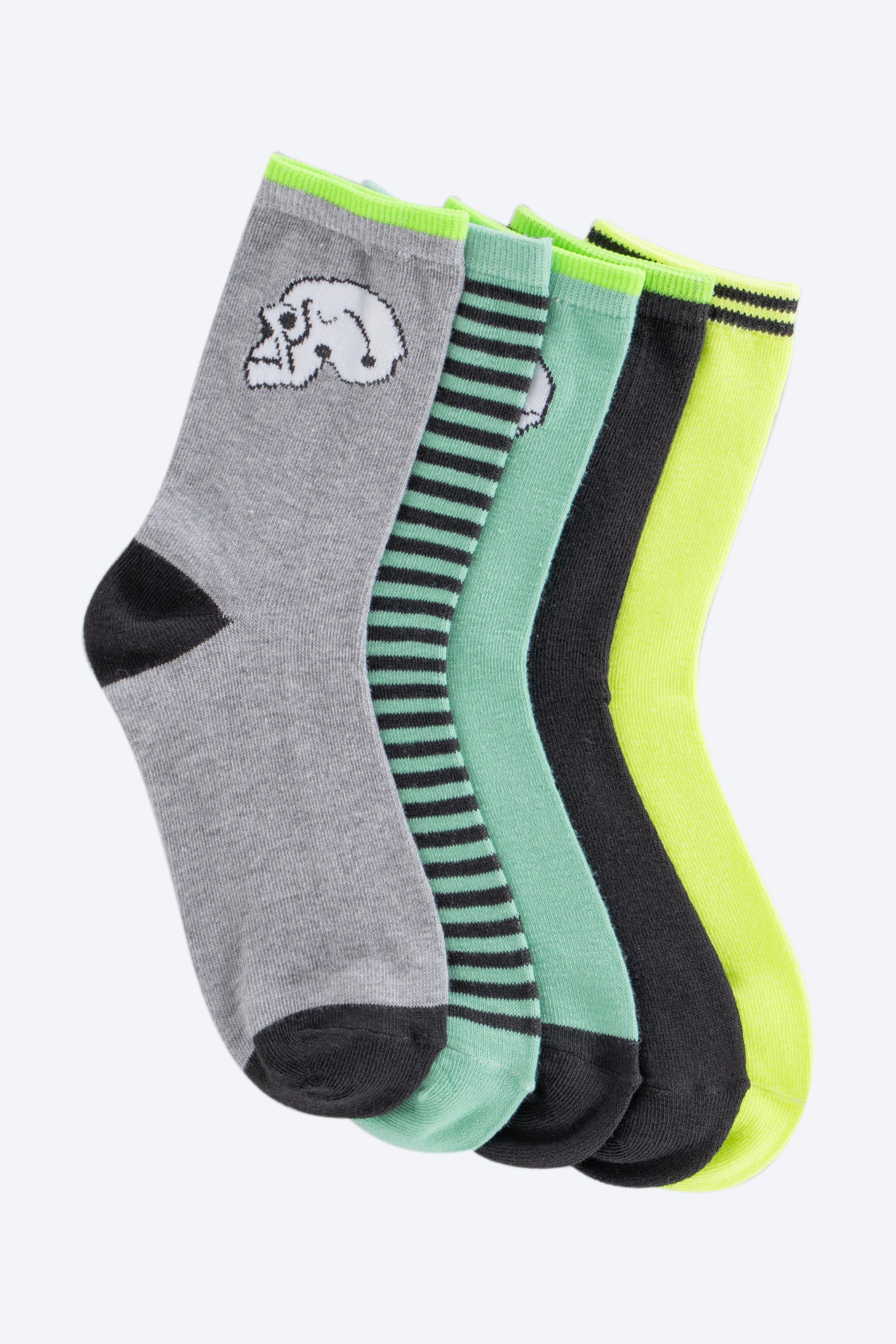5 Pack Socks