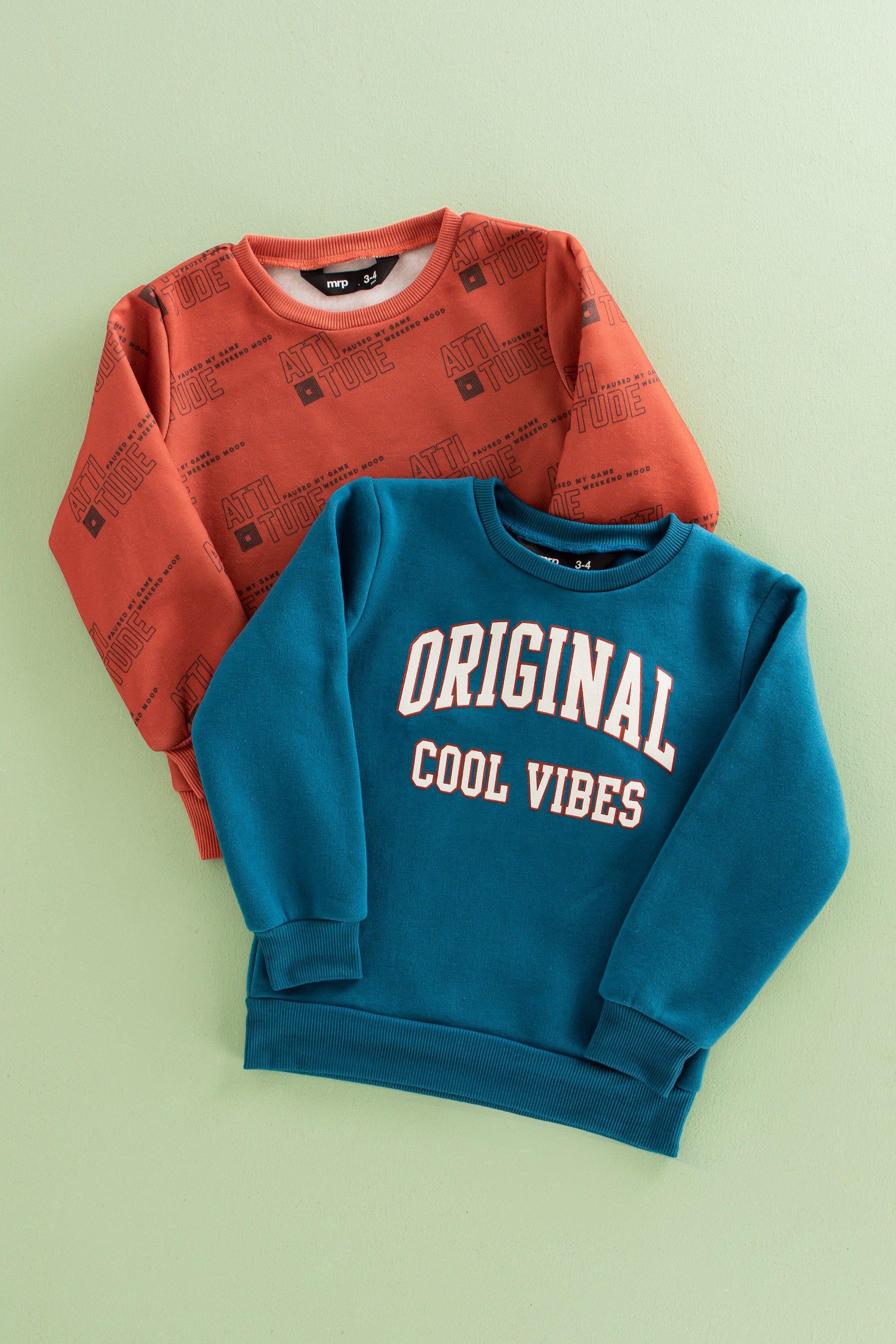 2 Pack Printed Pullover