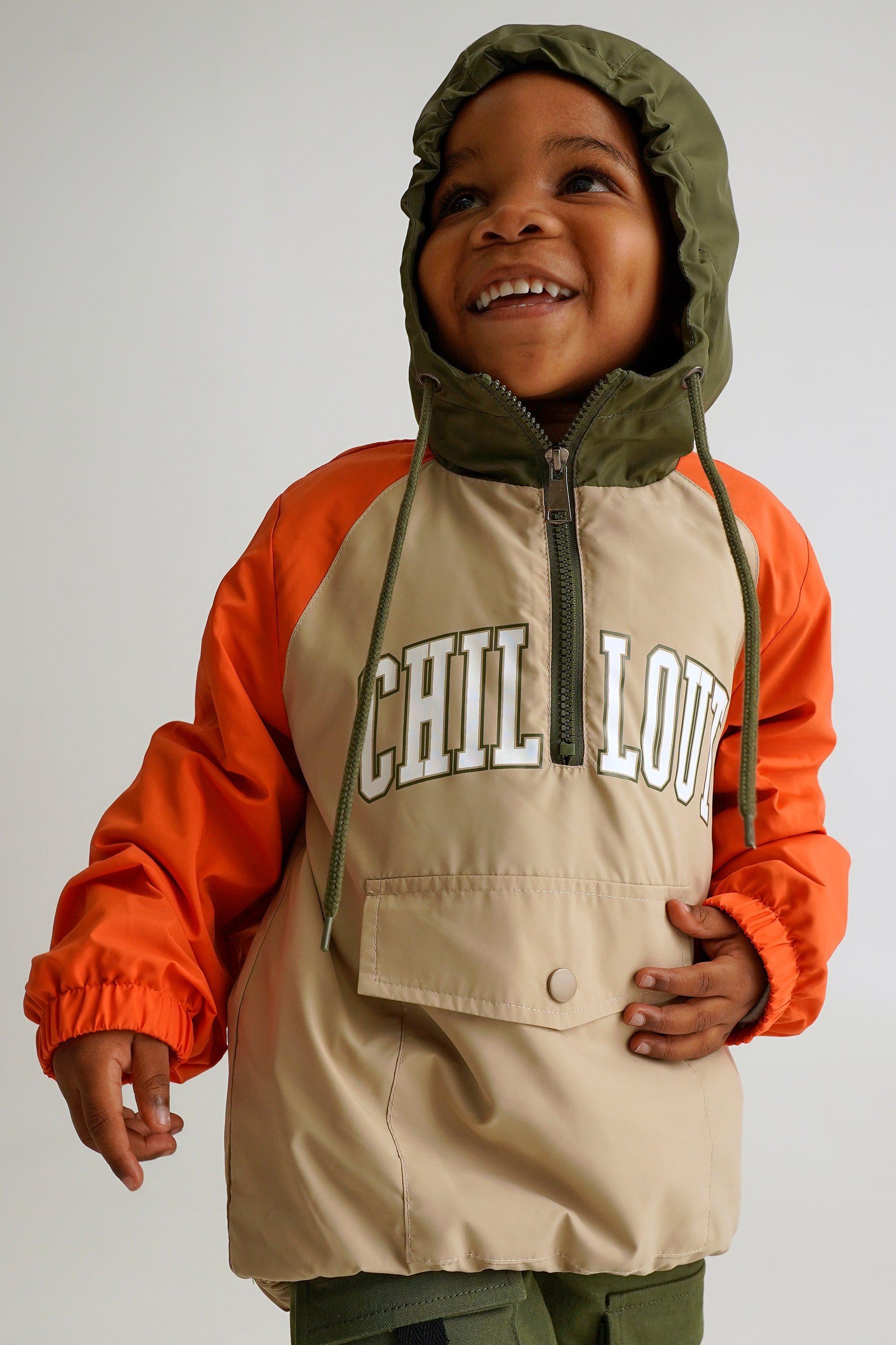 Colour Block Windbreaker