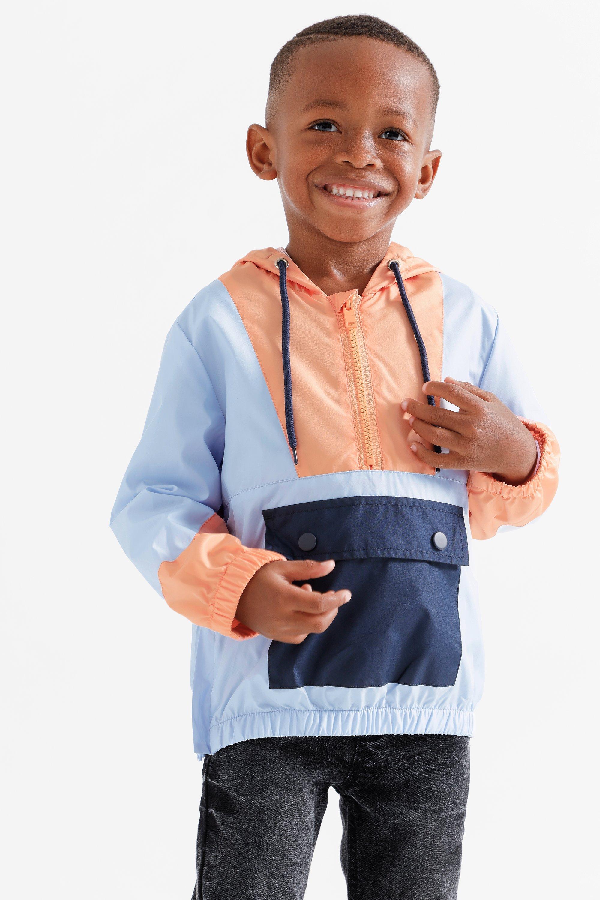 Colour Block Windbreaker