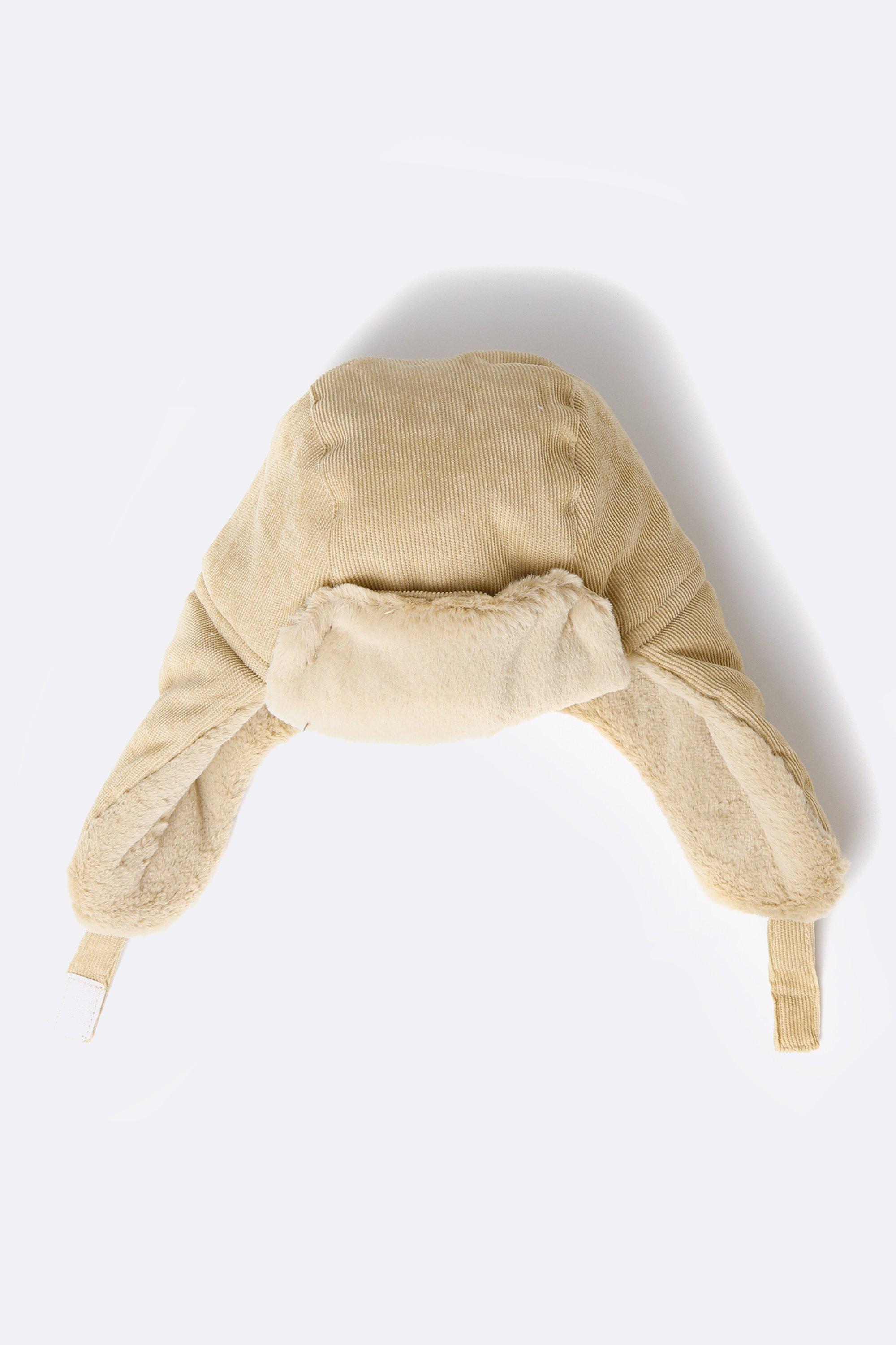 Corduroy Trapper Beanie