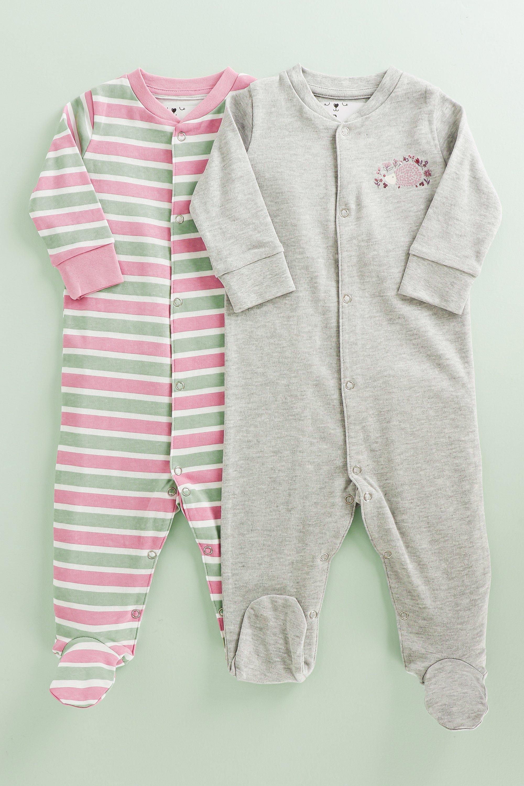 2 Pack Sleepsuits