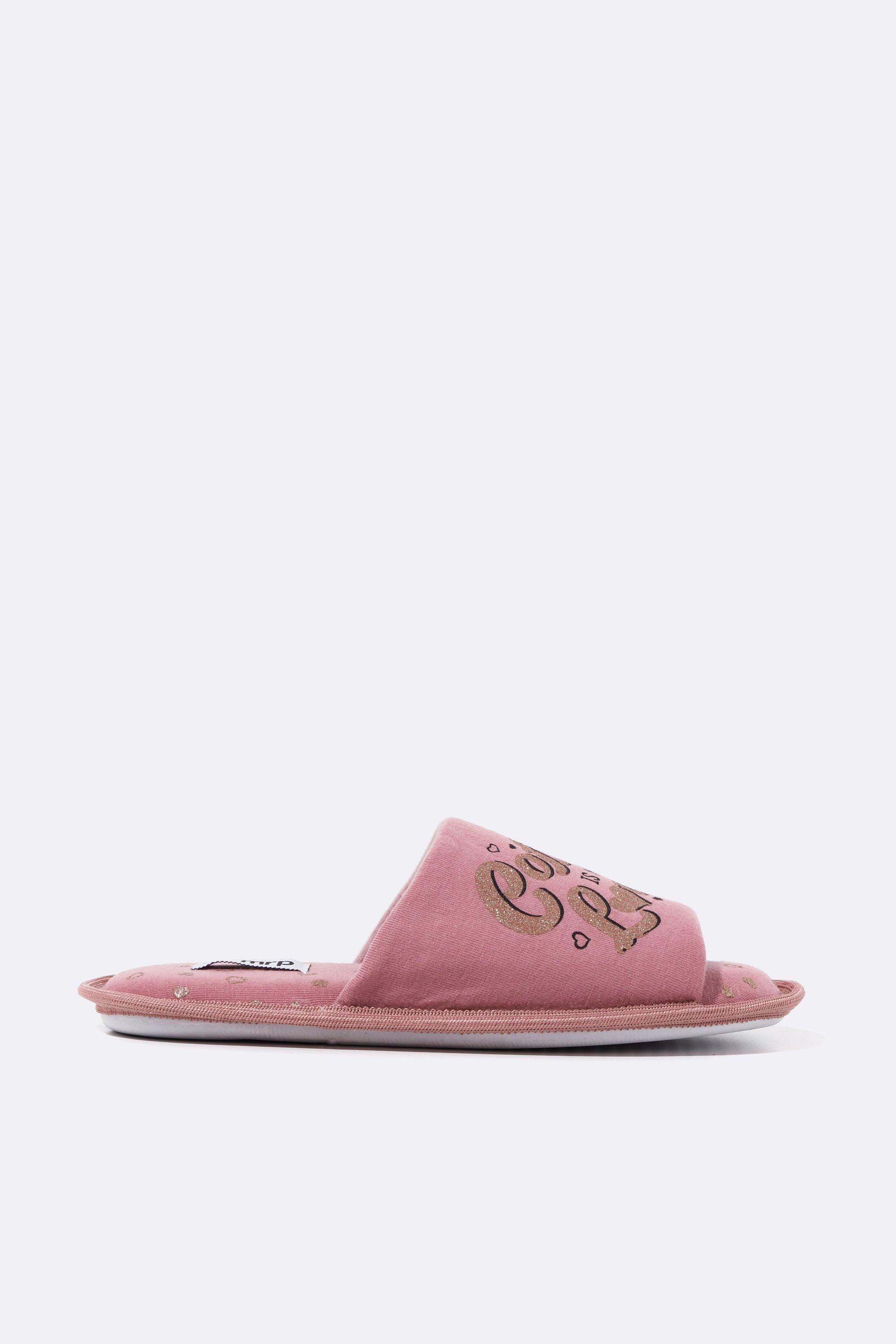 Comfort Open Toe Slipper