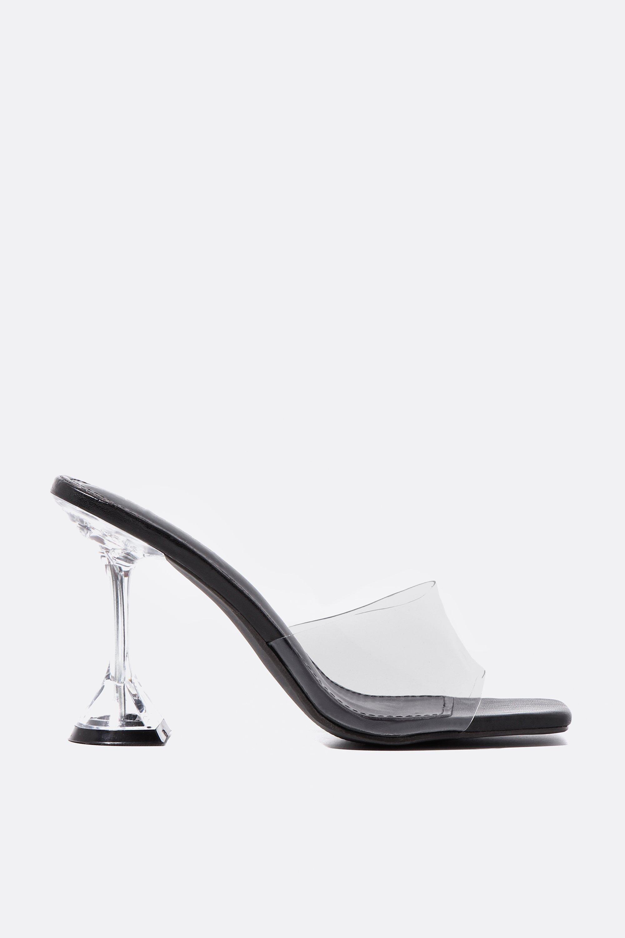 Clear Slip On Stiletto
