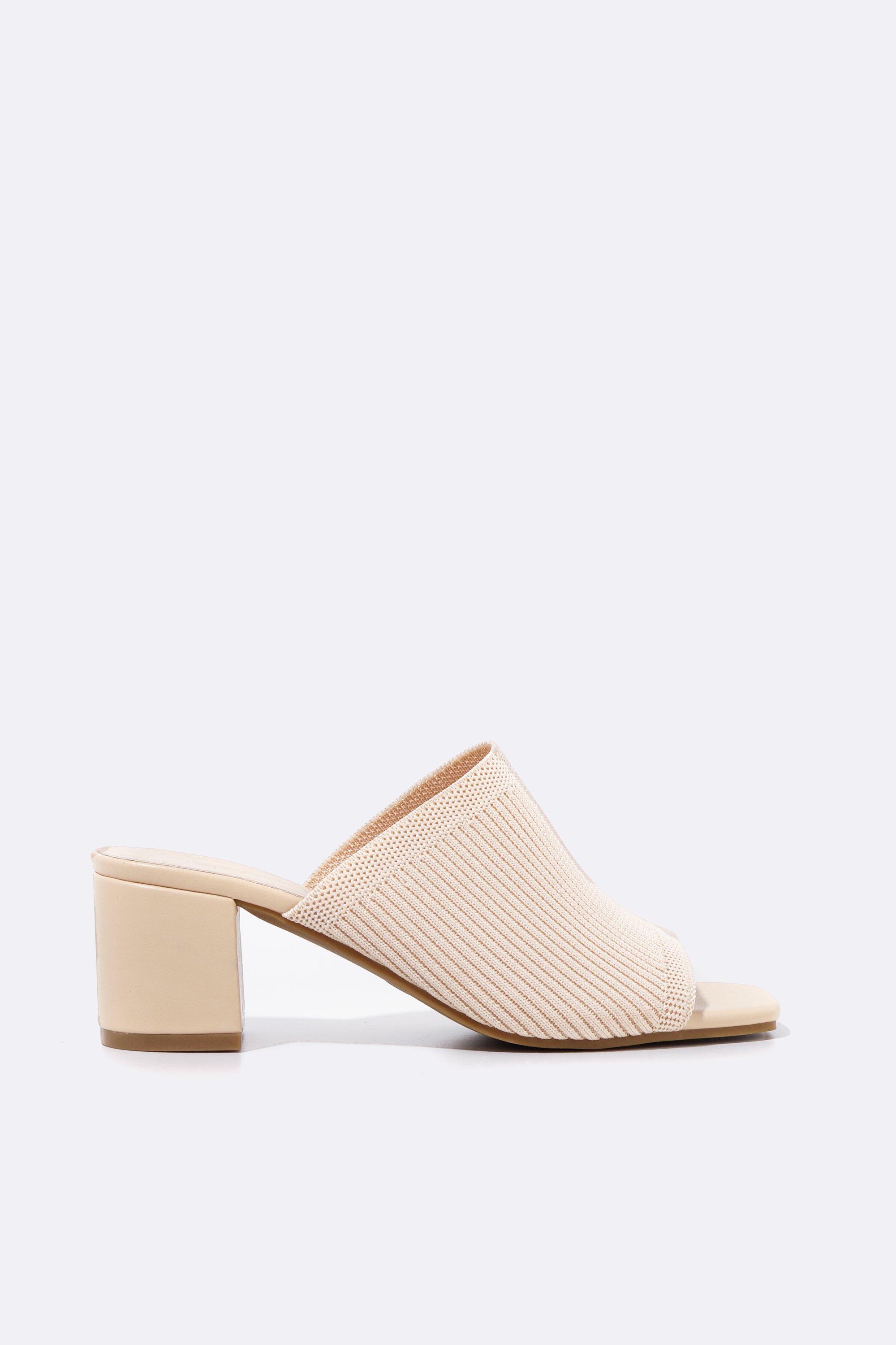 Slip On Block Heel