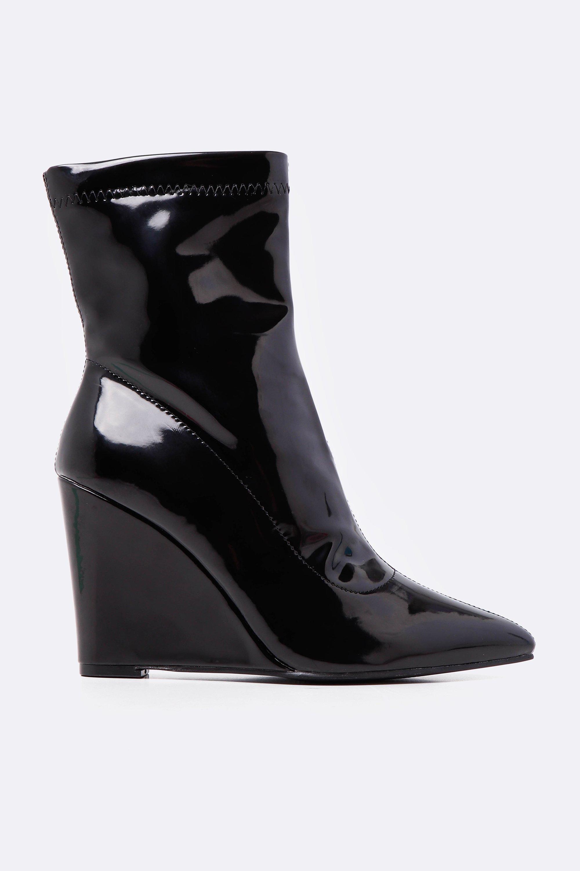 Wedge Heel Boot