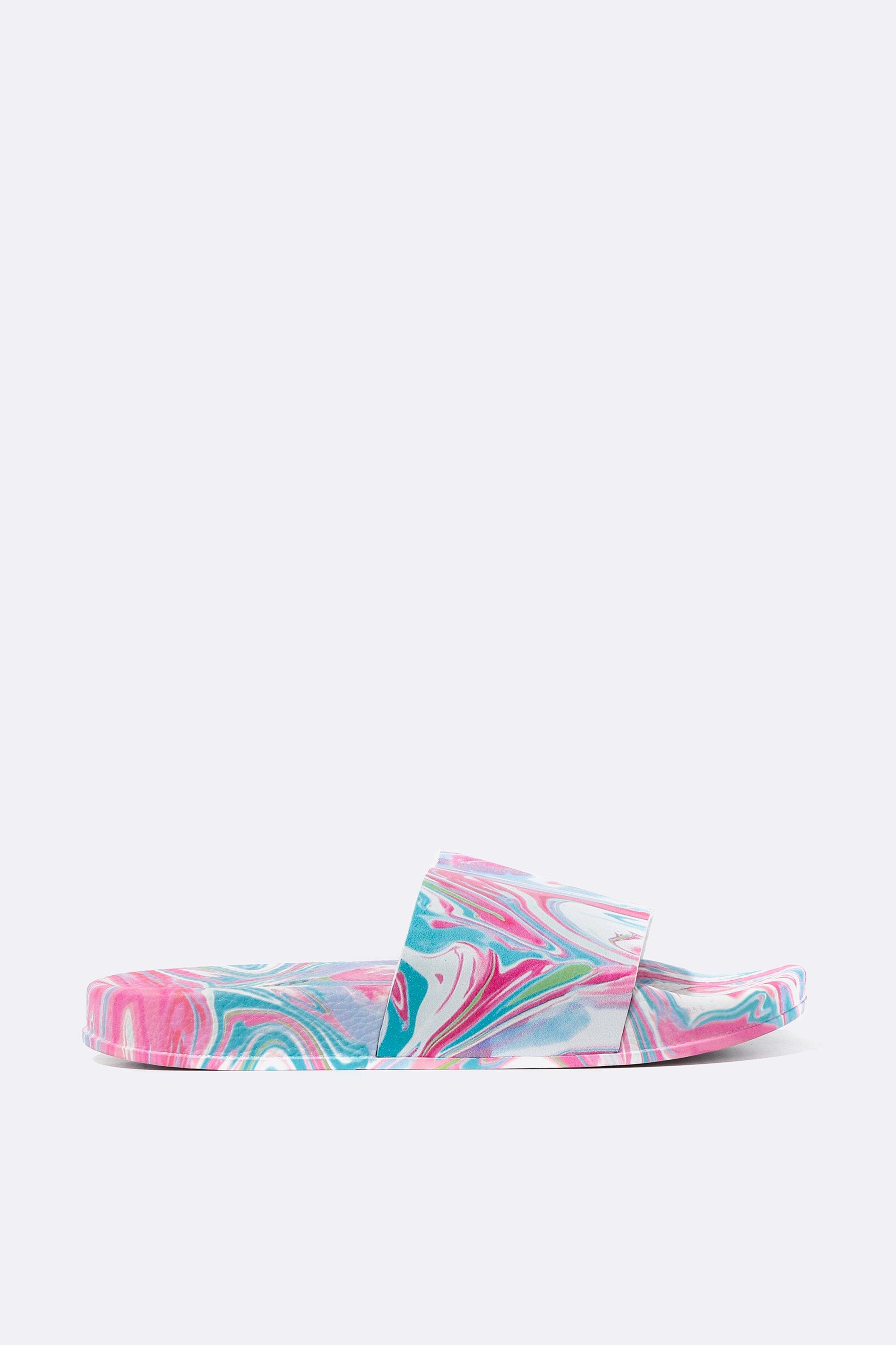 Tie Dye Pool Slider