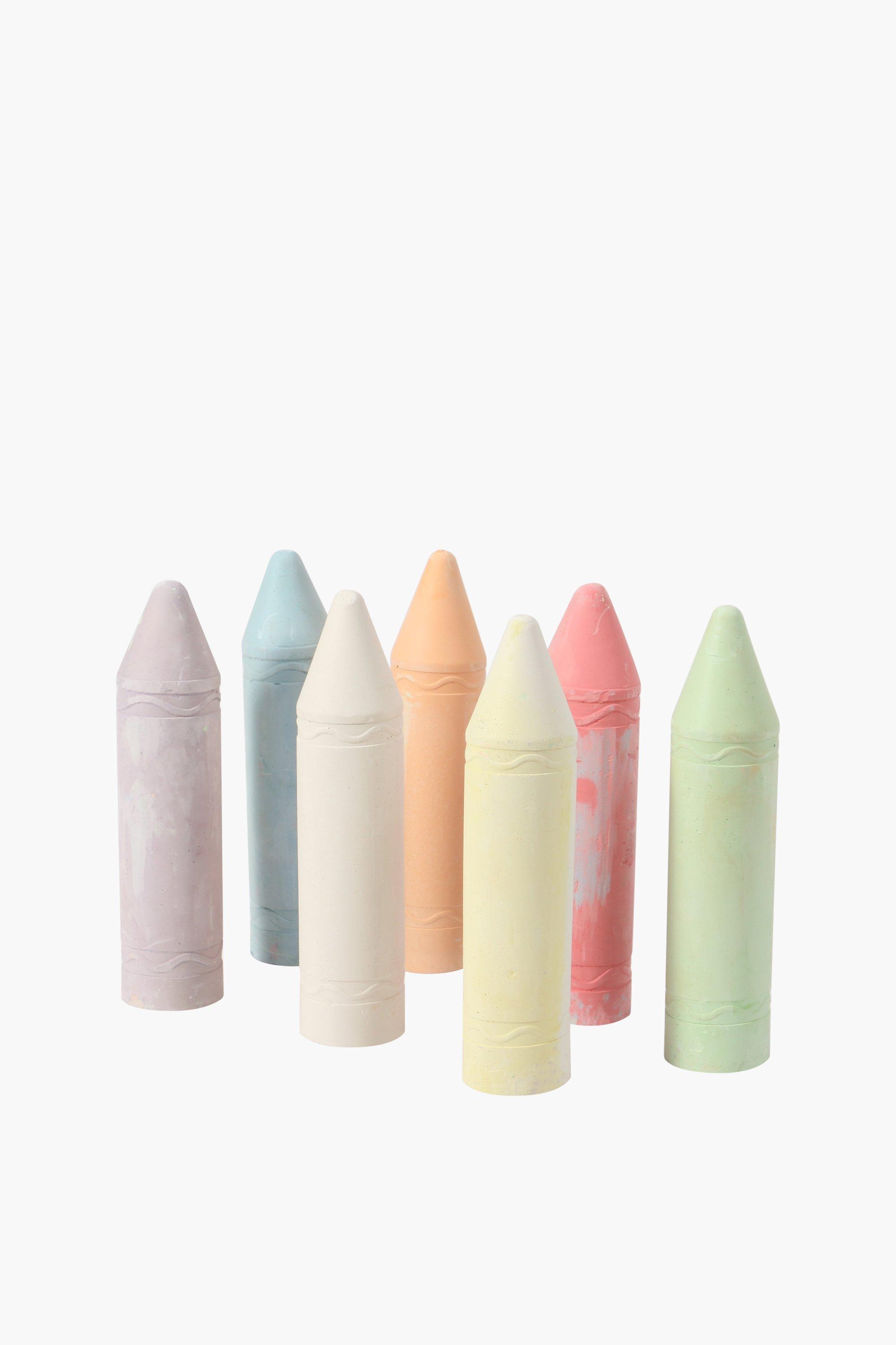7 Pack Giant Multi Chalk